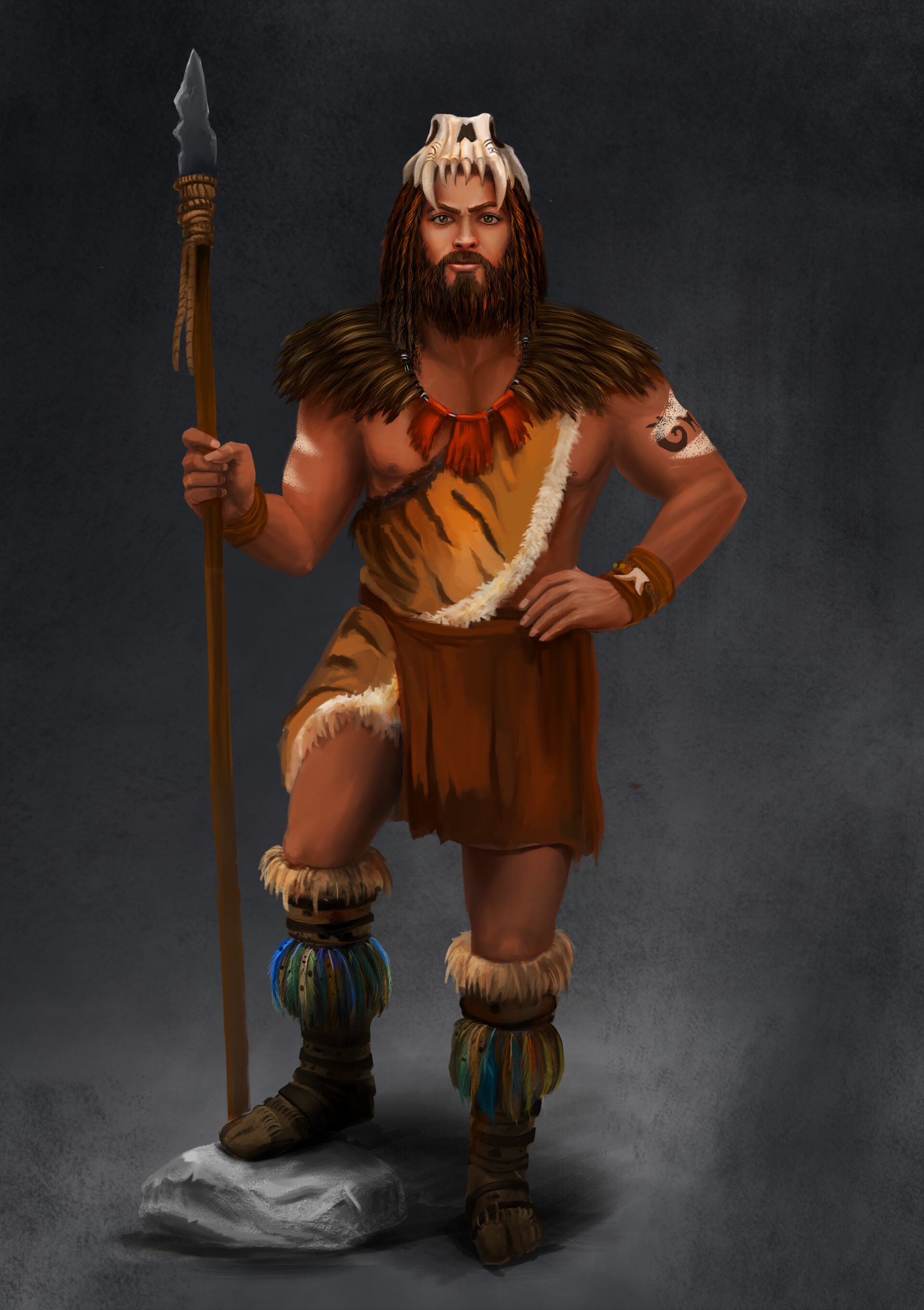 ArtStation - TRIBAL KING