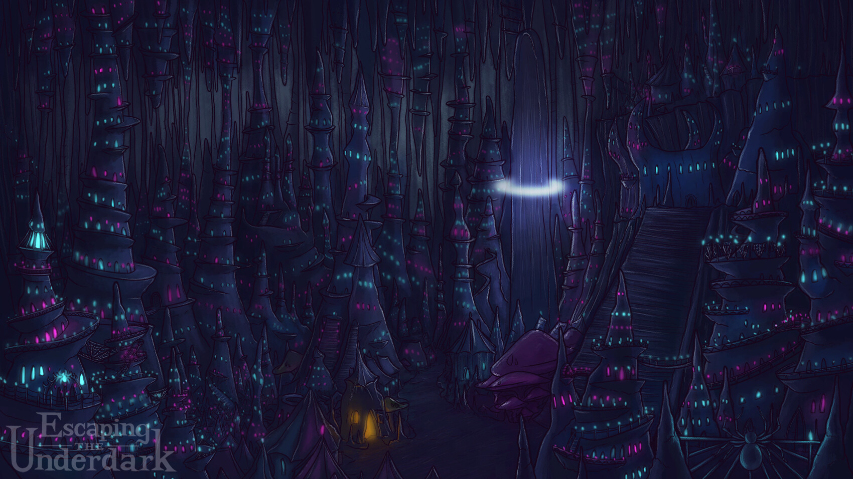 ArtStation - Backgrounds (ETU game)