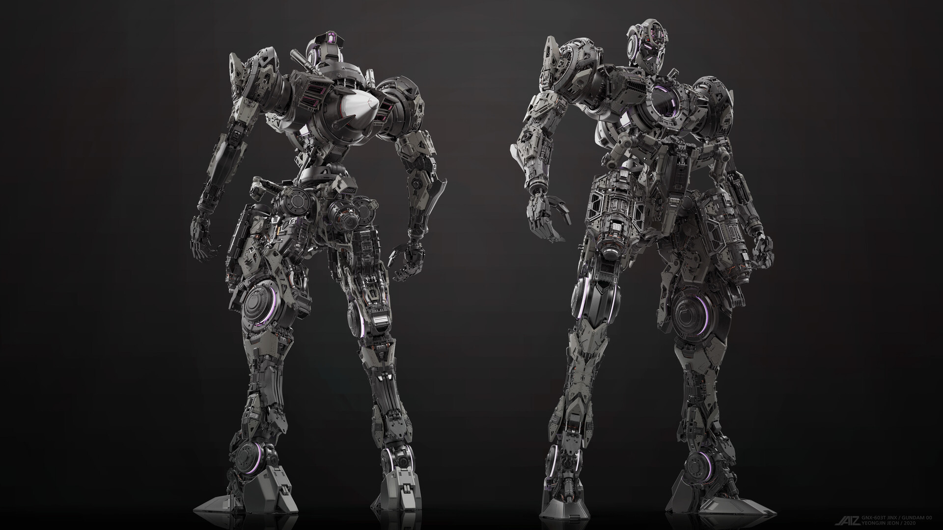 YeongJin Jeon - GNX-603T GN-X / fan art of GUNDAM 00 SEASON1