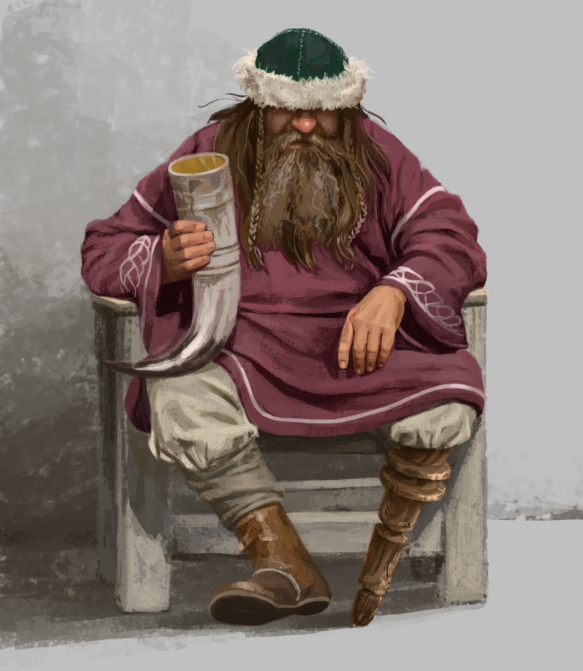 ArtStation - Fat viking