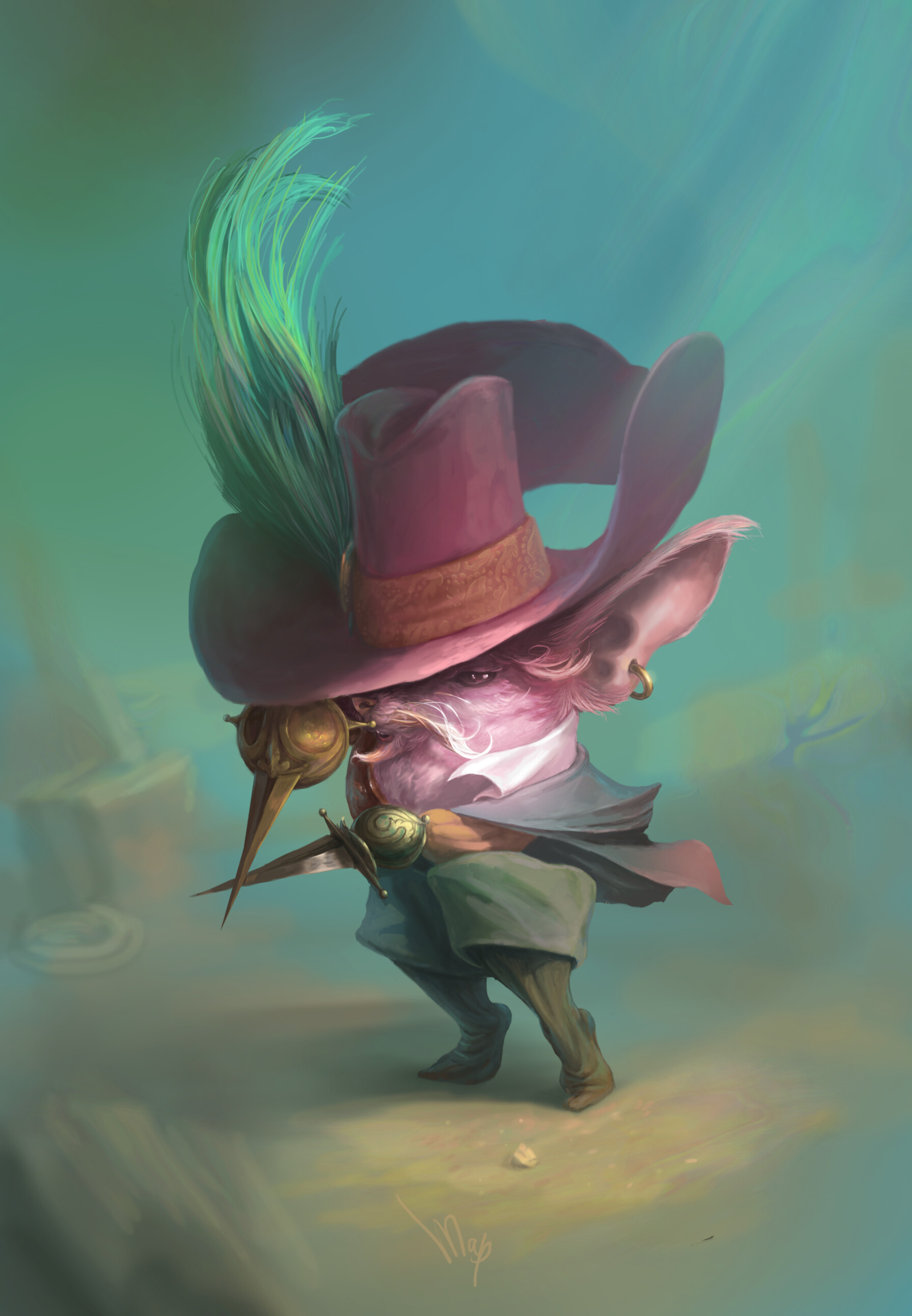 ArtStation - Spanish mouse warrior