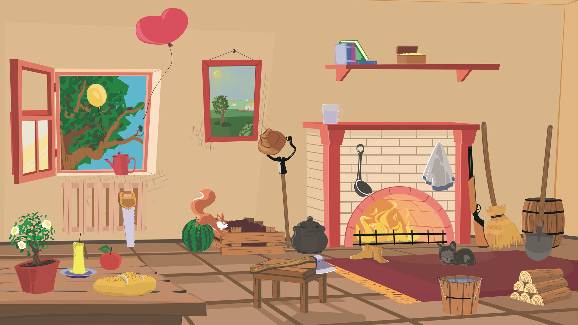 ArtStation - Room in vector