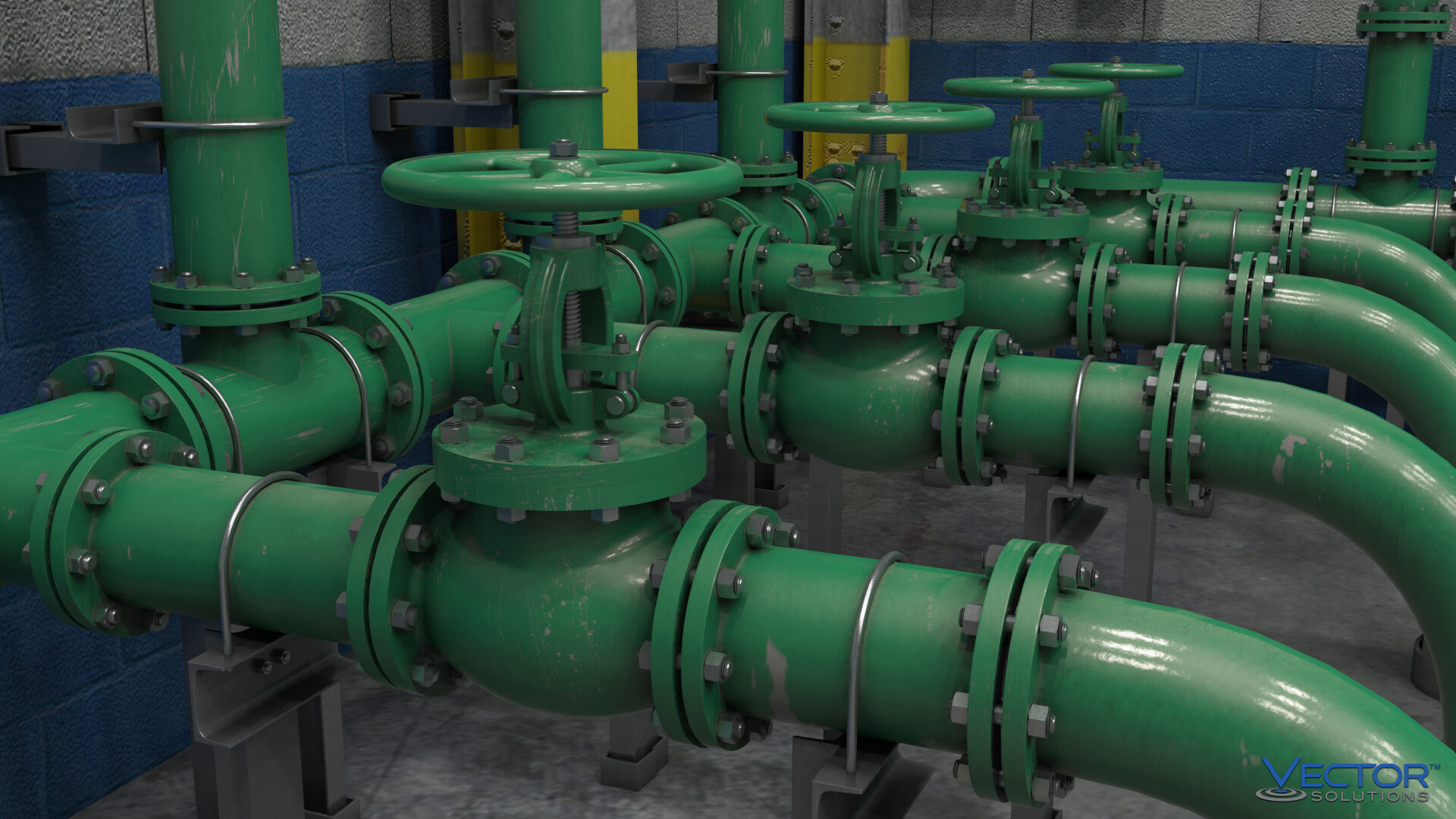 ArtStation - Valve and Pipe Maintenance