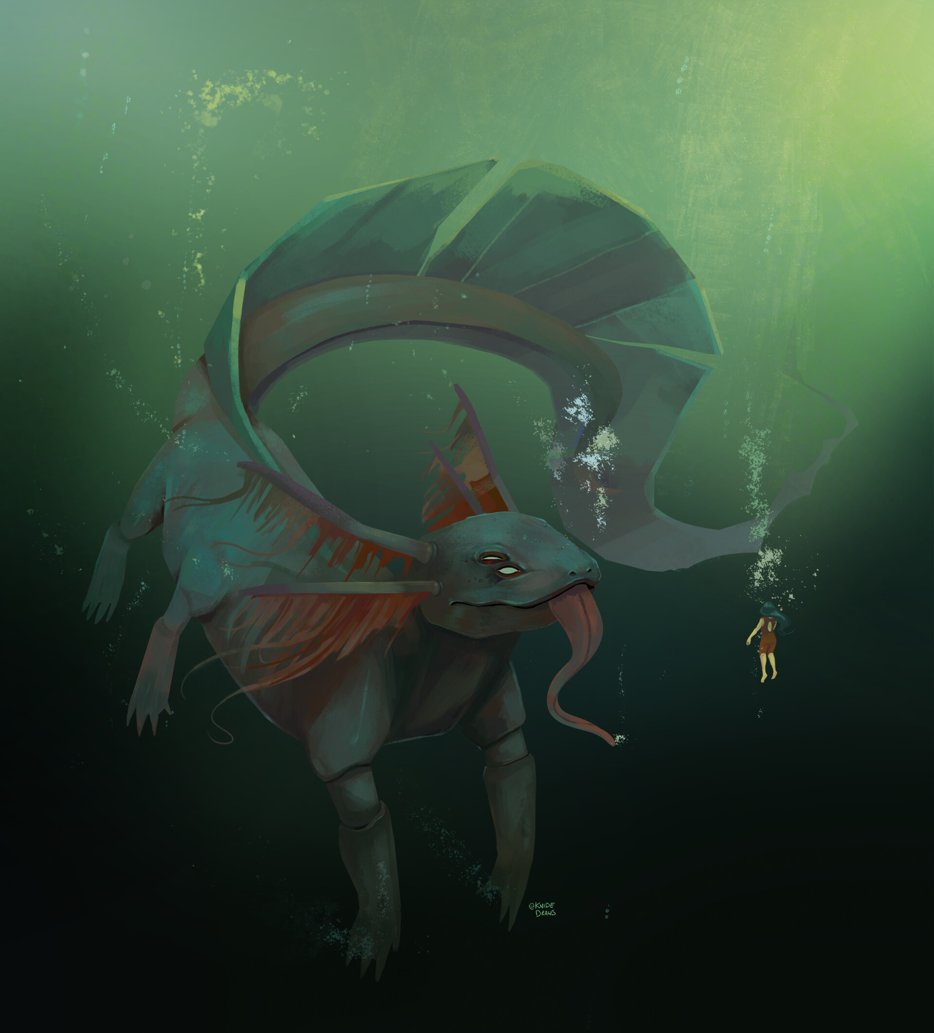 ArtStation - axolotl