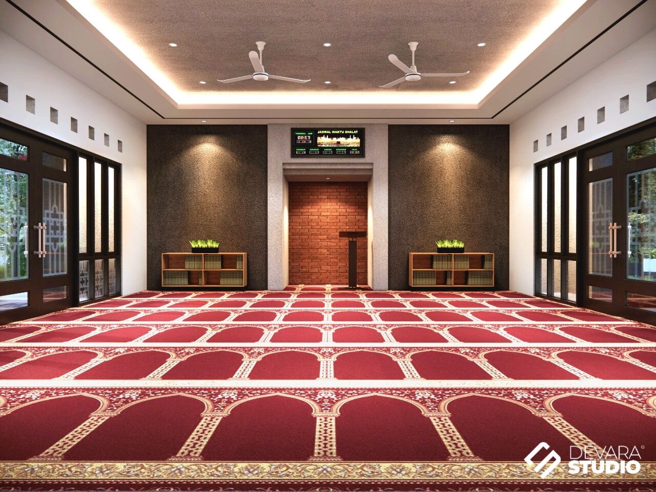 mosque interior skp