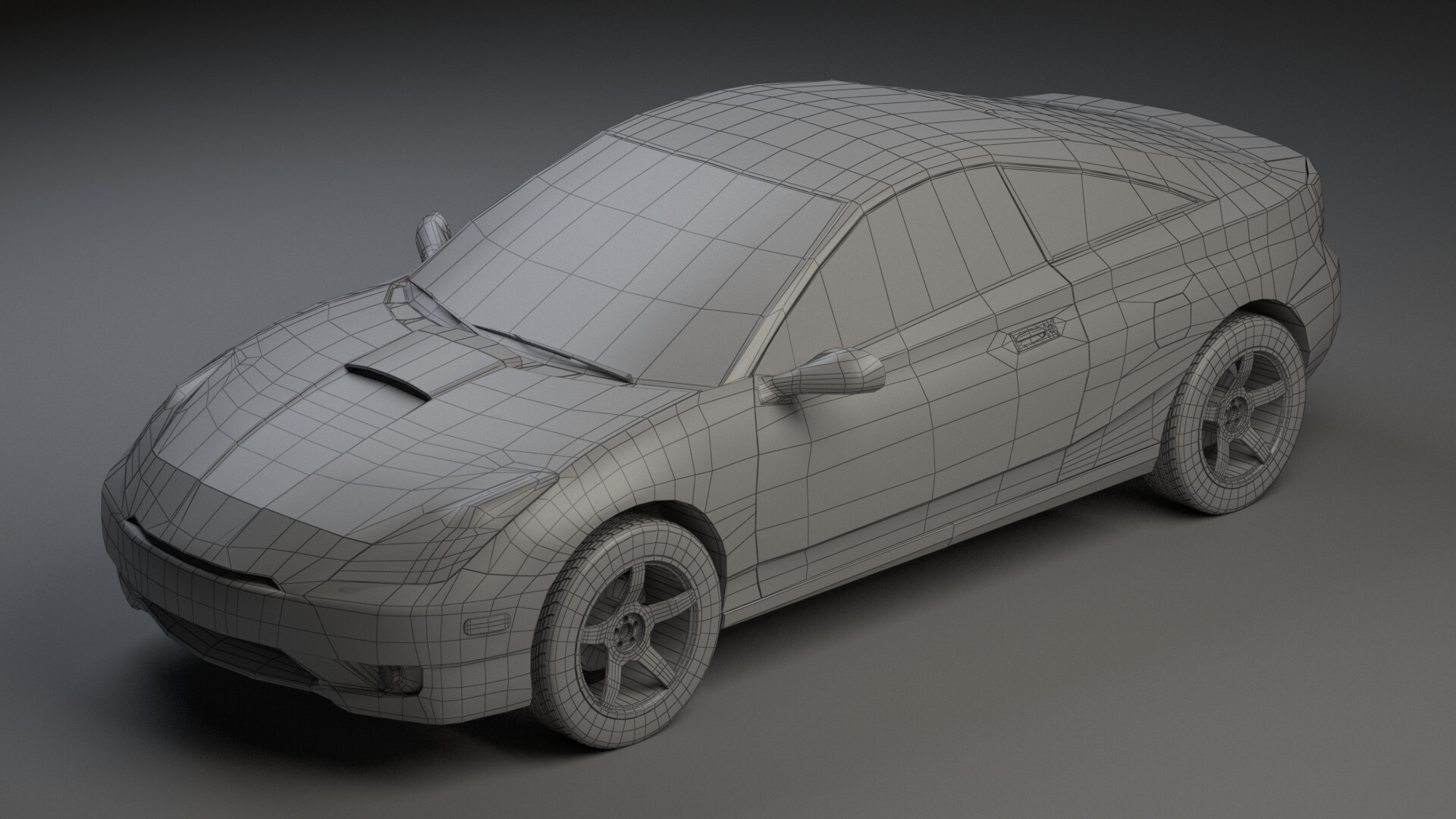 ArtStation - Toyota Celica 2004