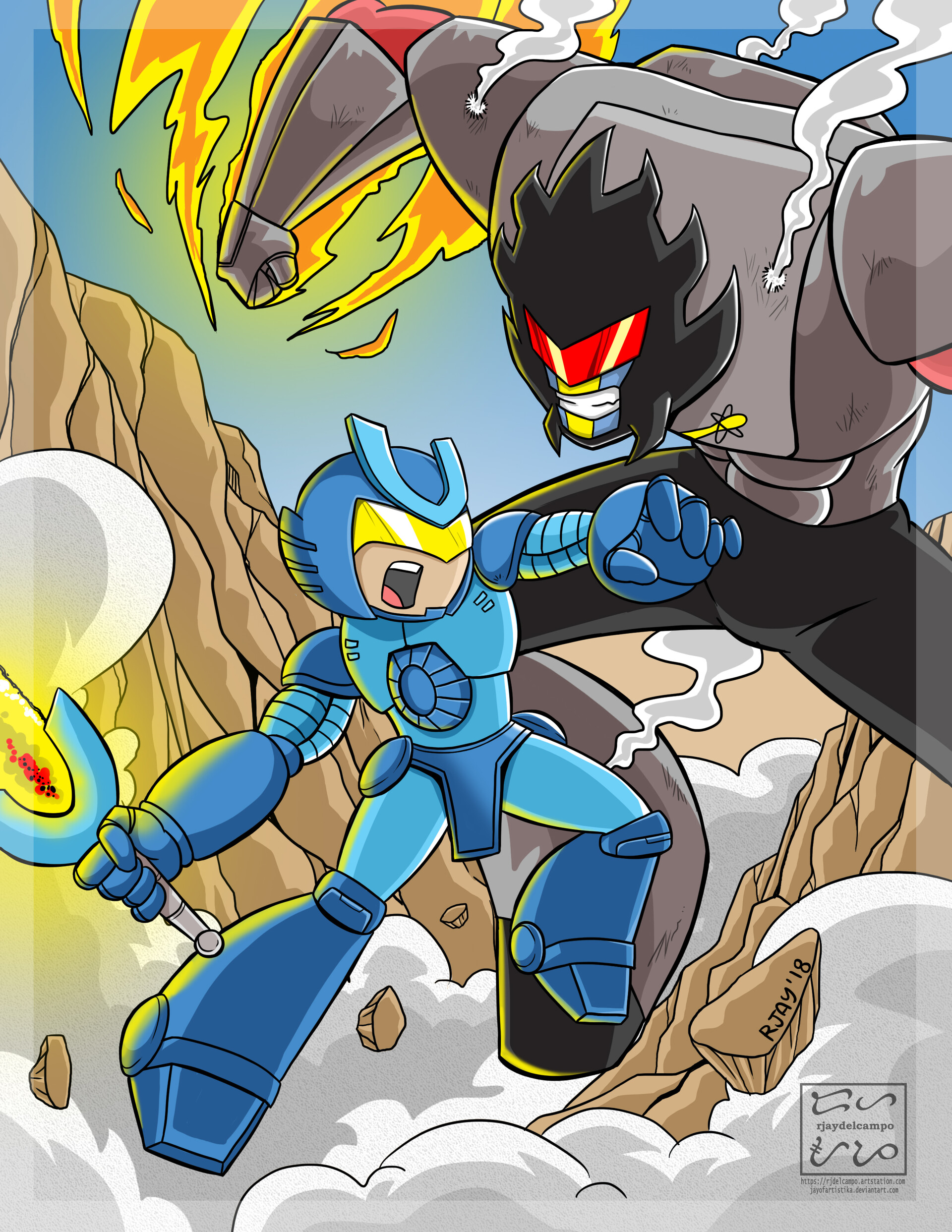 ArtStation - Combatron Vs. Death Metal