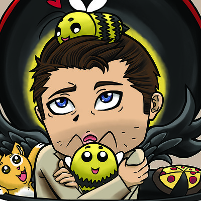 how to draw chibi castiel