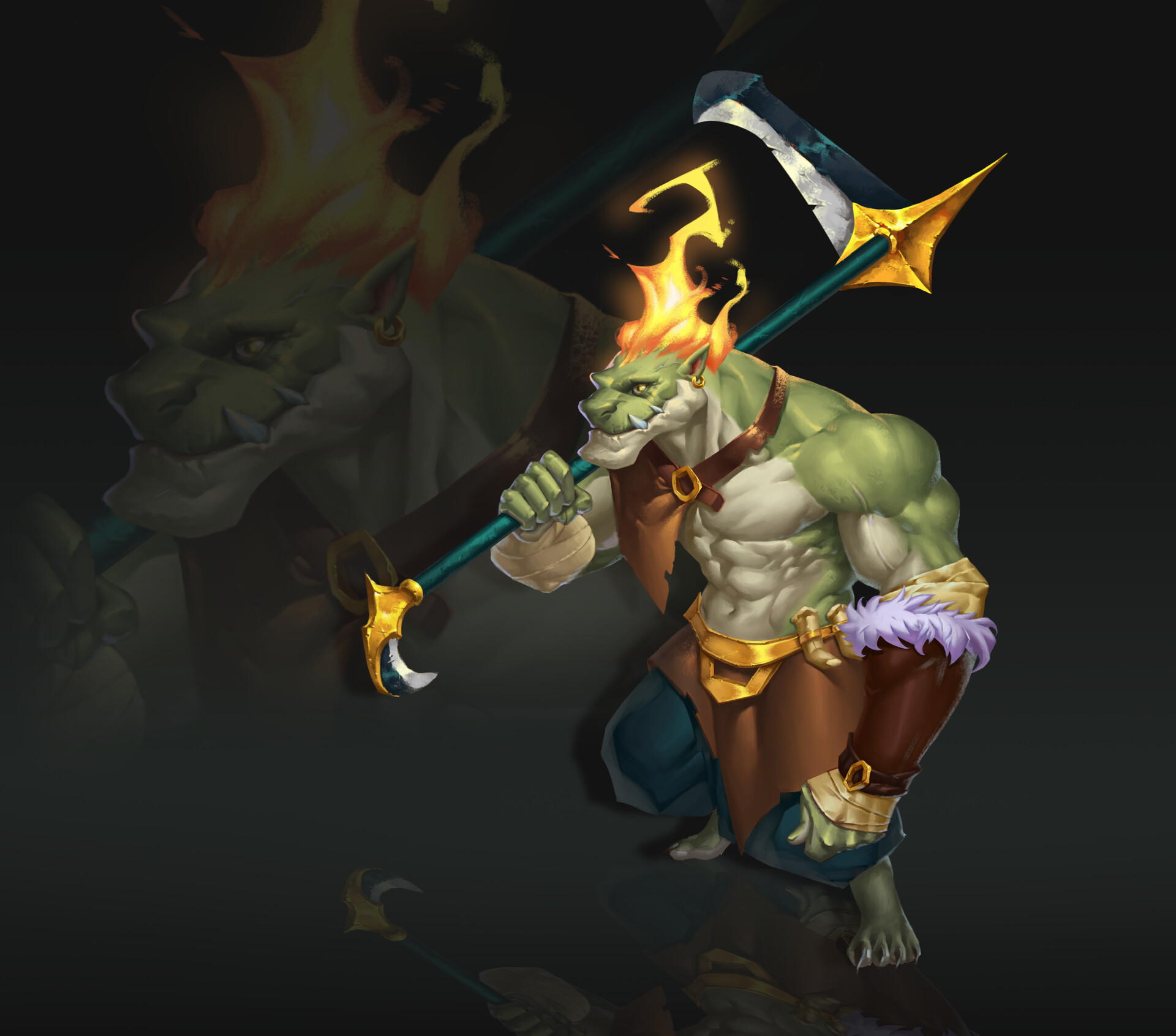 ArtStation - monster, Feng Junjie