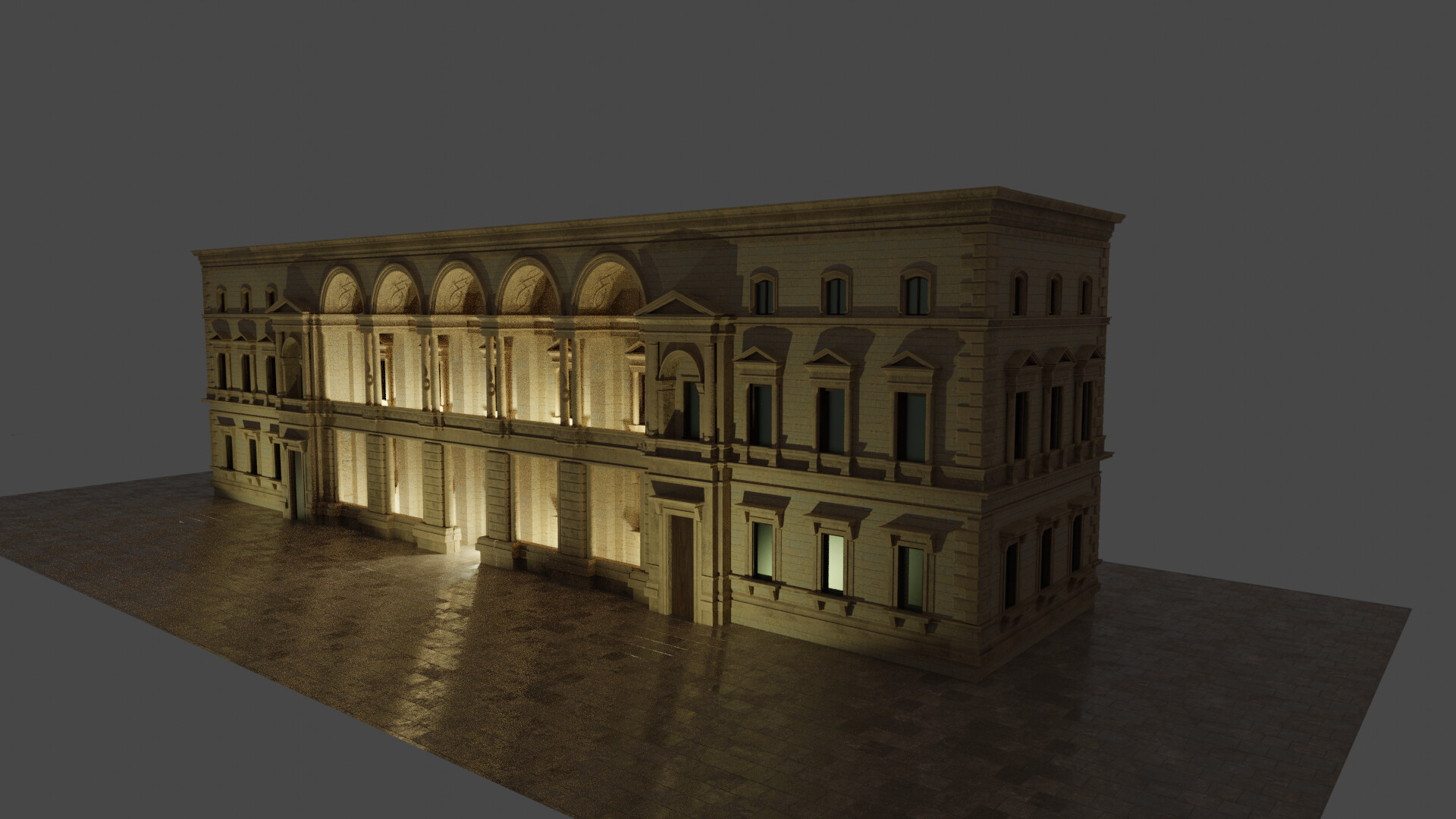ArtStation - The Old Treasury building Museum (Modular)