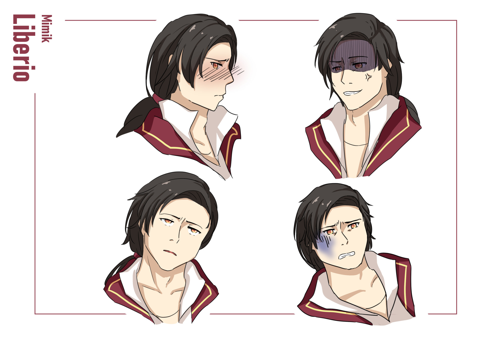 Mutiara Zahwa Nauli Siregar - Character Design for College Assignment