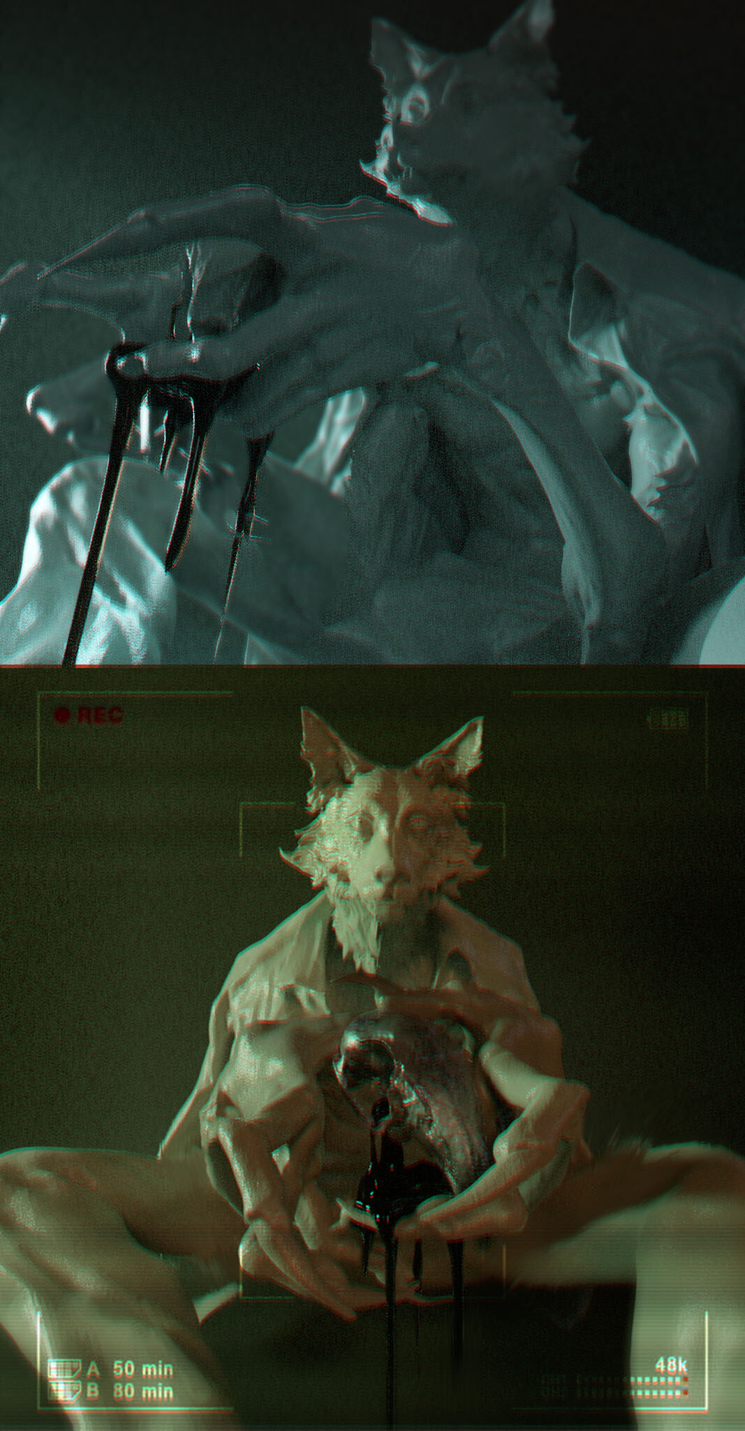 Entei Ryu - BEASTARS fanart