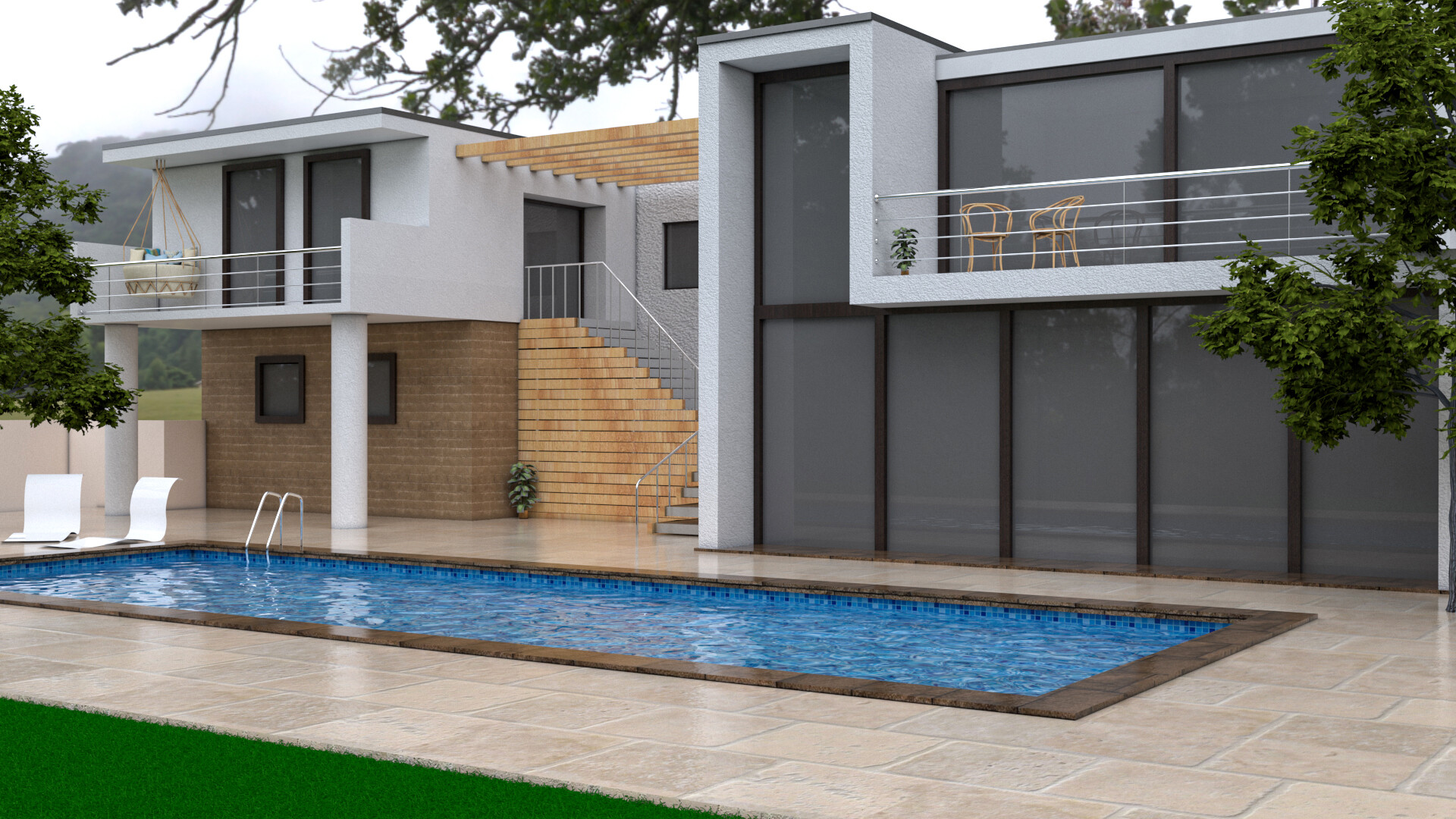 ArtStation - 3D Exterior model