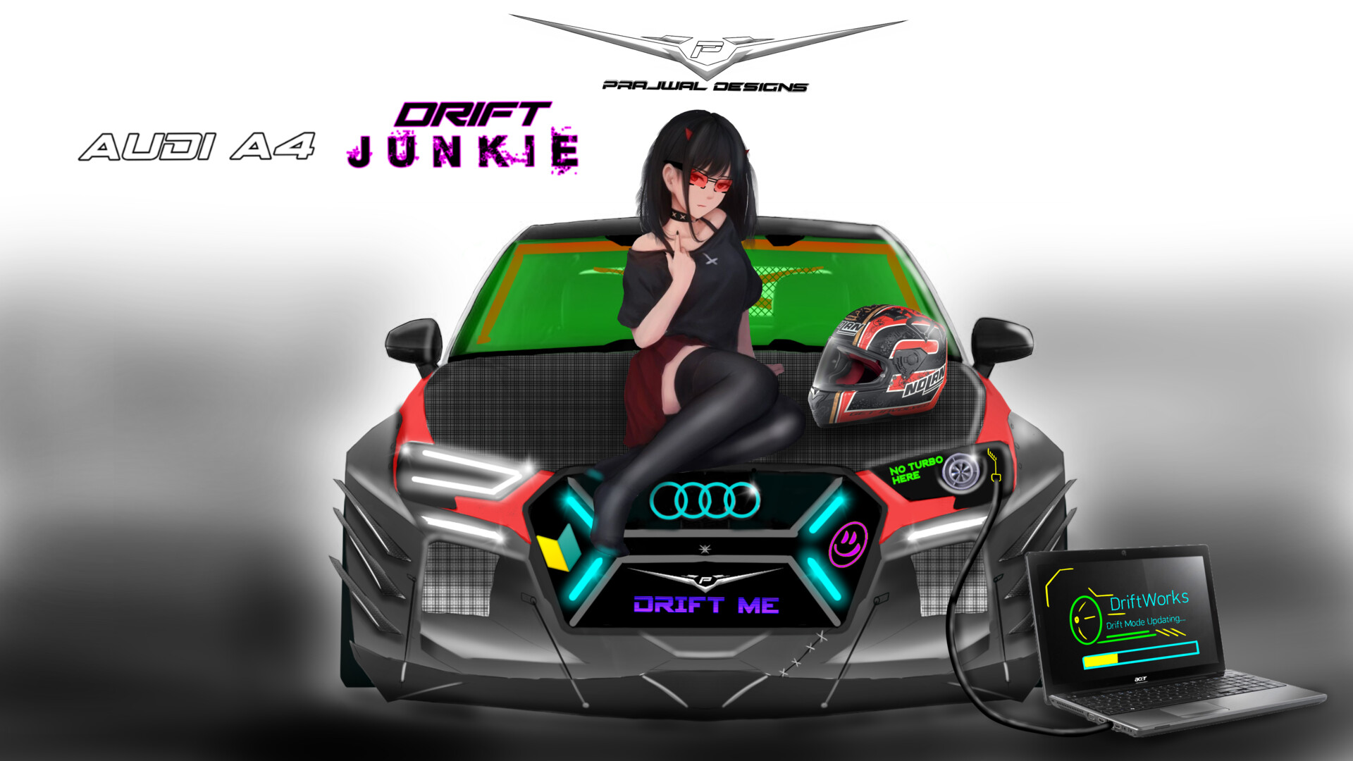 ArtStation - Audi A4 "Drift Junkie"