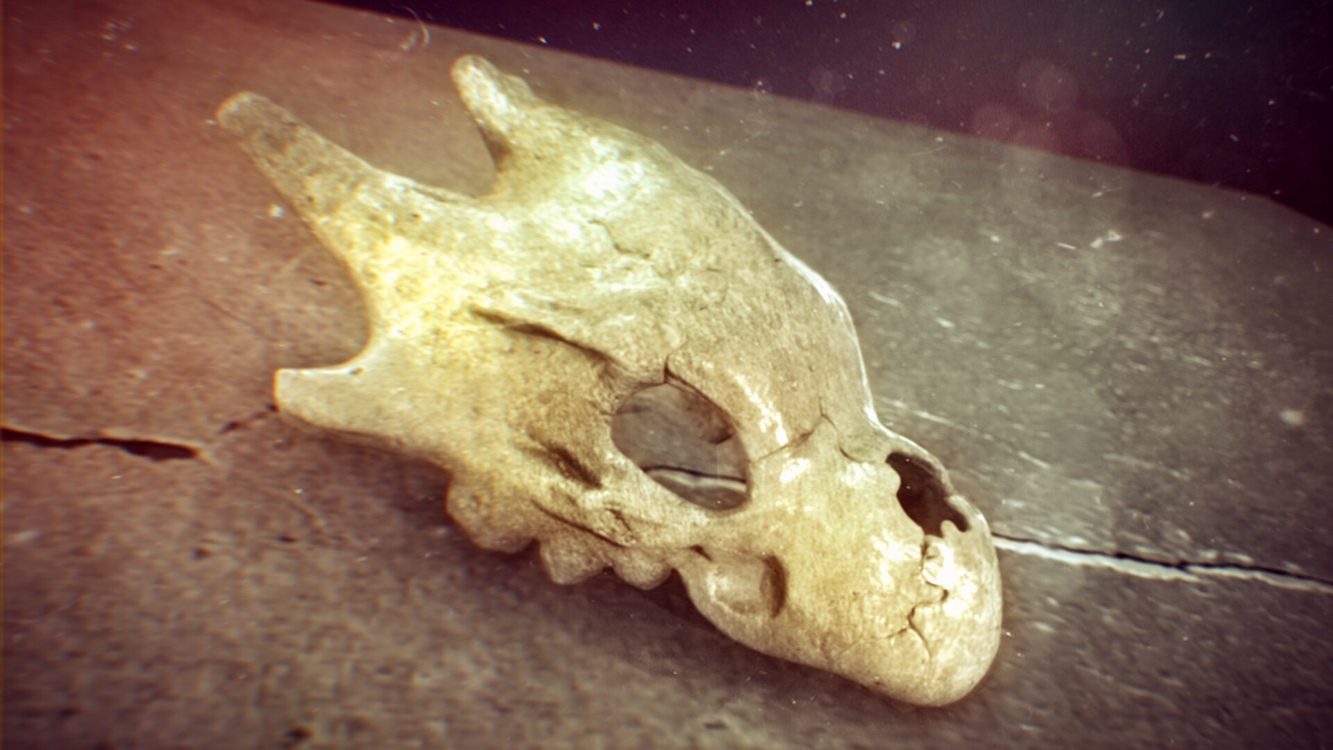 ArtStation - Cubone Skull