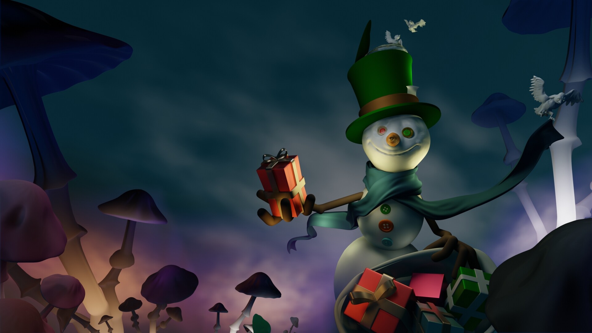 ArtStation - Mr. Snowman