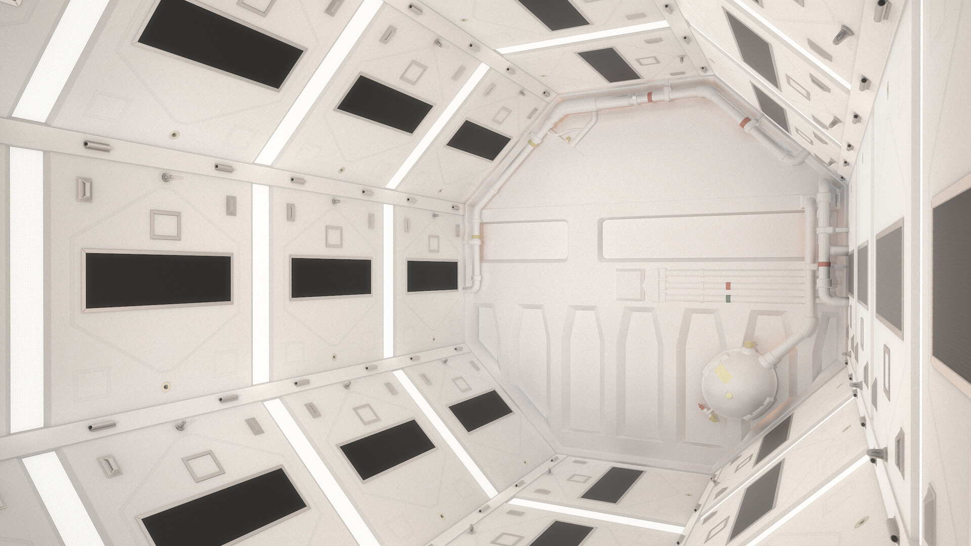 2001 space station interior