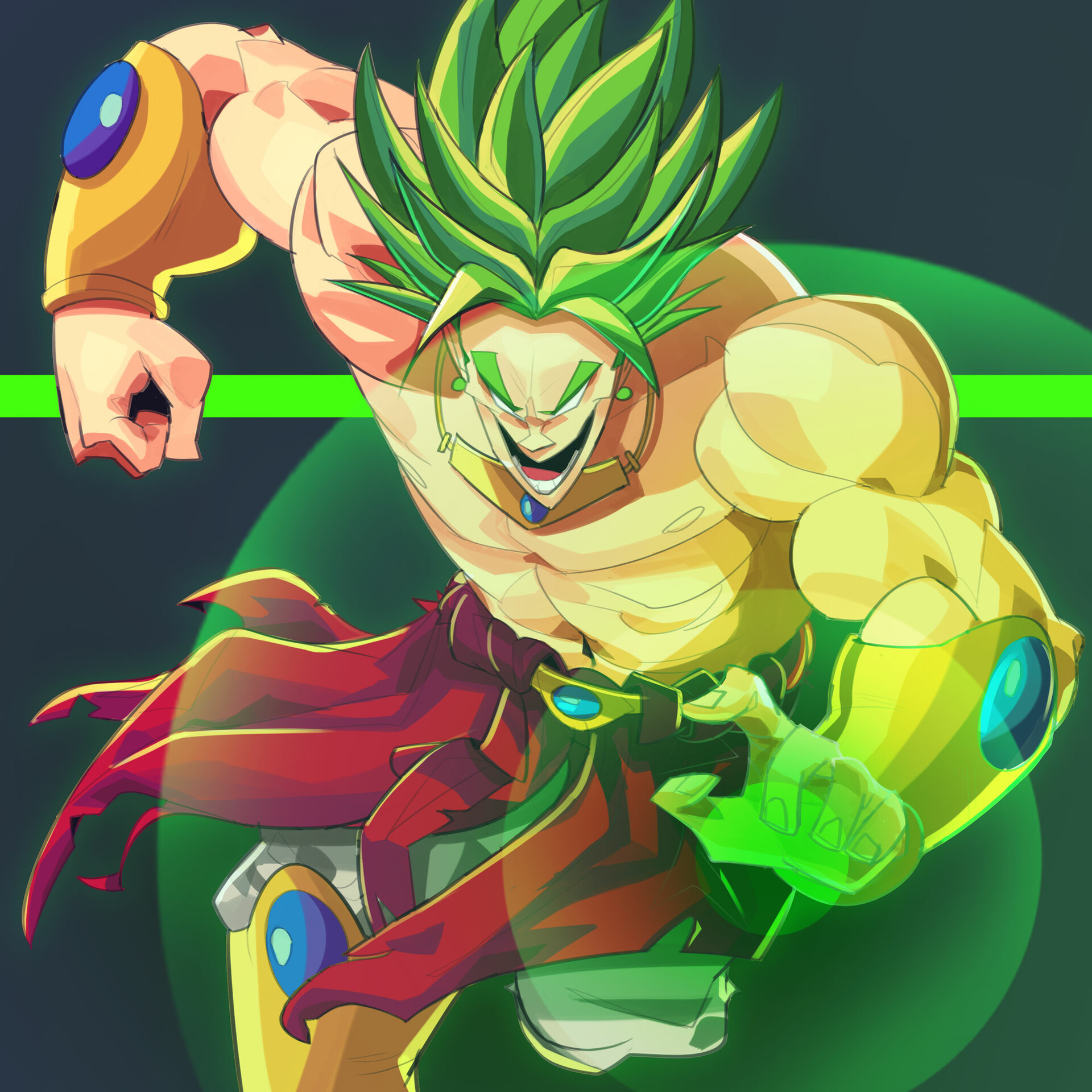 ArtStation - Broly Super Sayajin