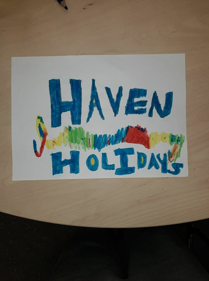 AwesomeDesignsROCK29 - My Drawing Of The Haven Holidays Logo