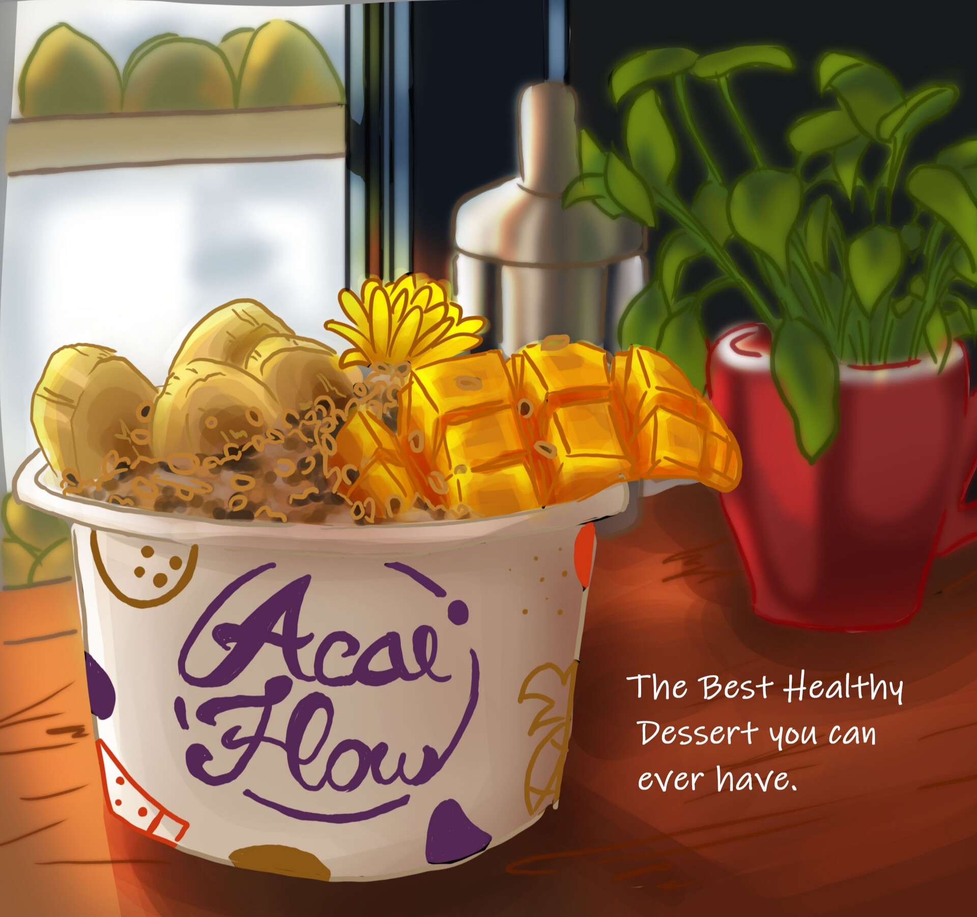 ArtStation - Acai Bowl