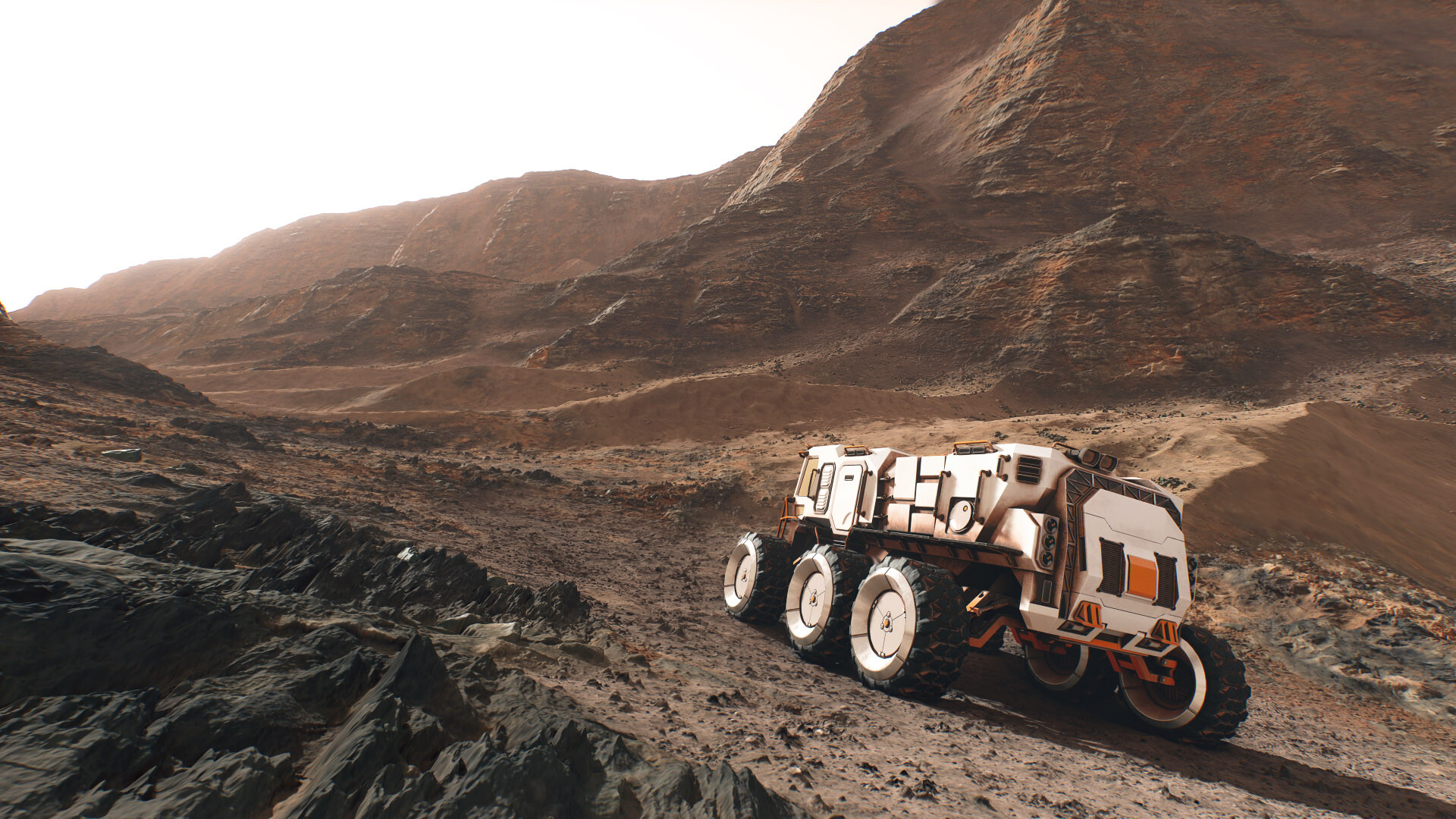 Unigine Studio - Mars Rover Demo