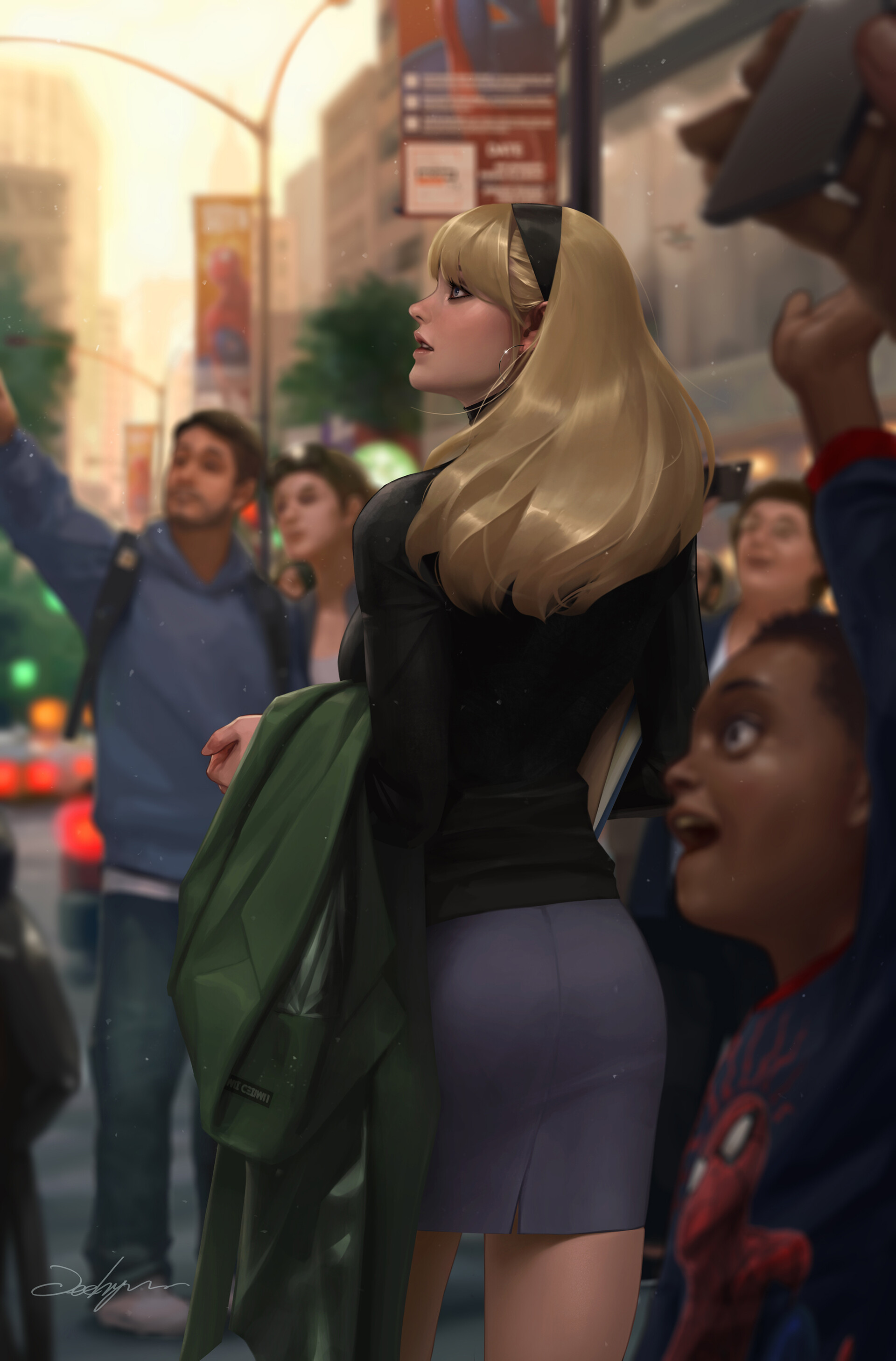 Gwen Stacy 1 Jeehyung Lee Imaginarymarvel