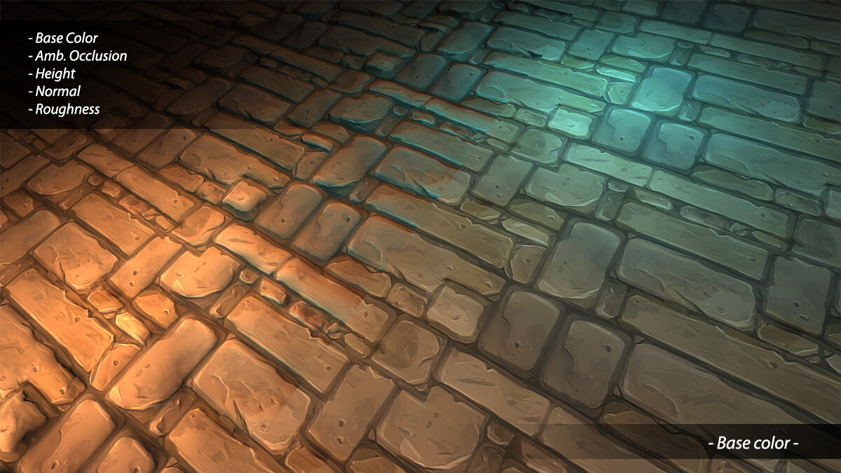 SolidPixel Workshop - Hand Painted Brick Wall Textures Vol.02