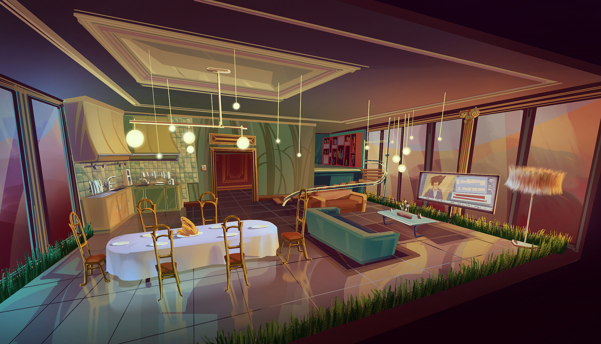 ArtStation - Locations (concepts for animation)