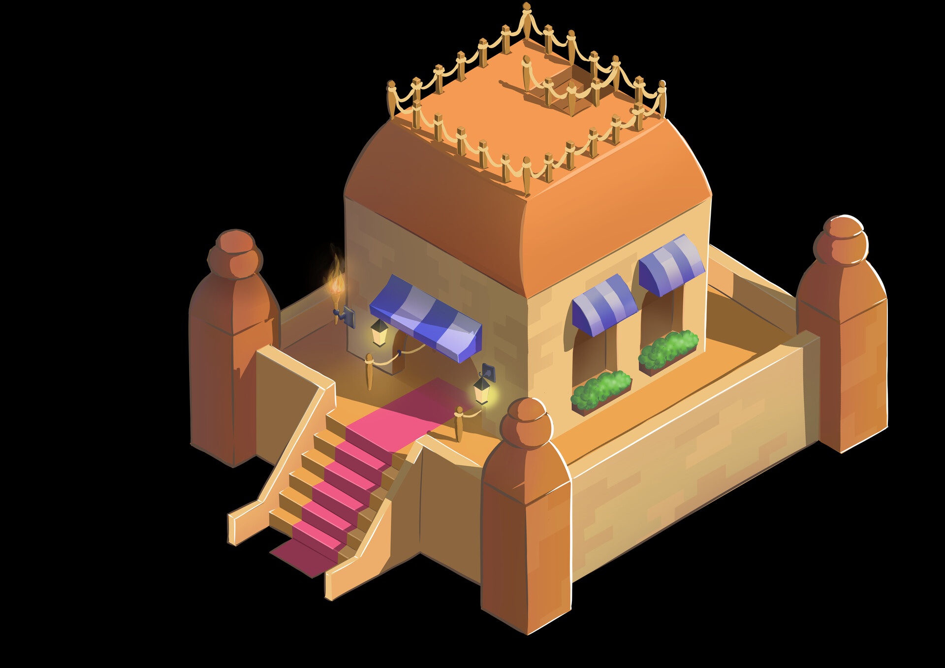 ArtStation - Isometric house