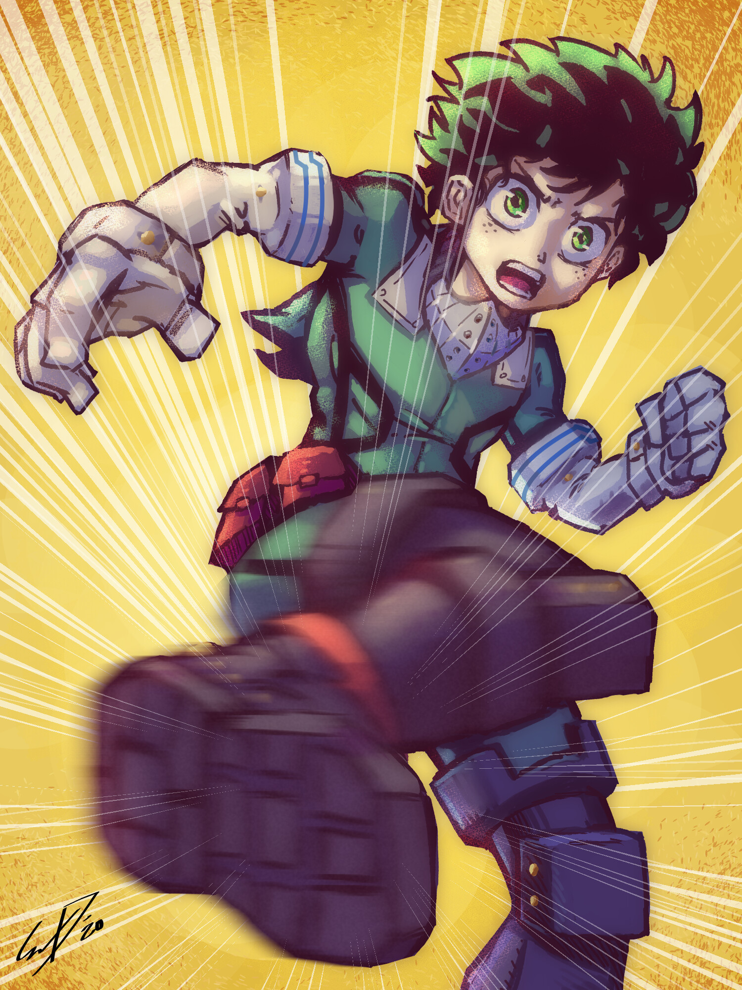 ArtStation - MHA Deku