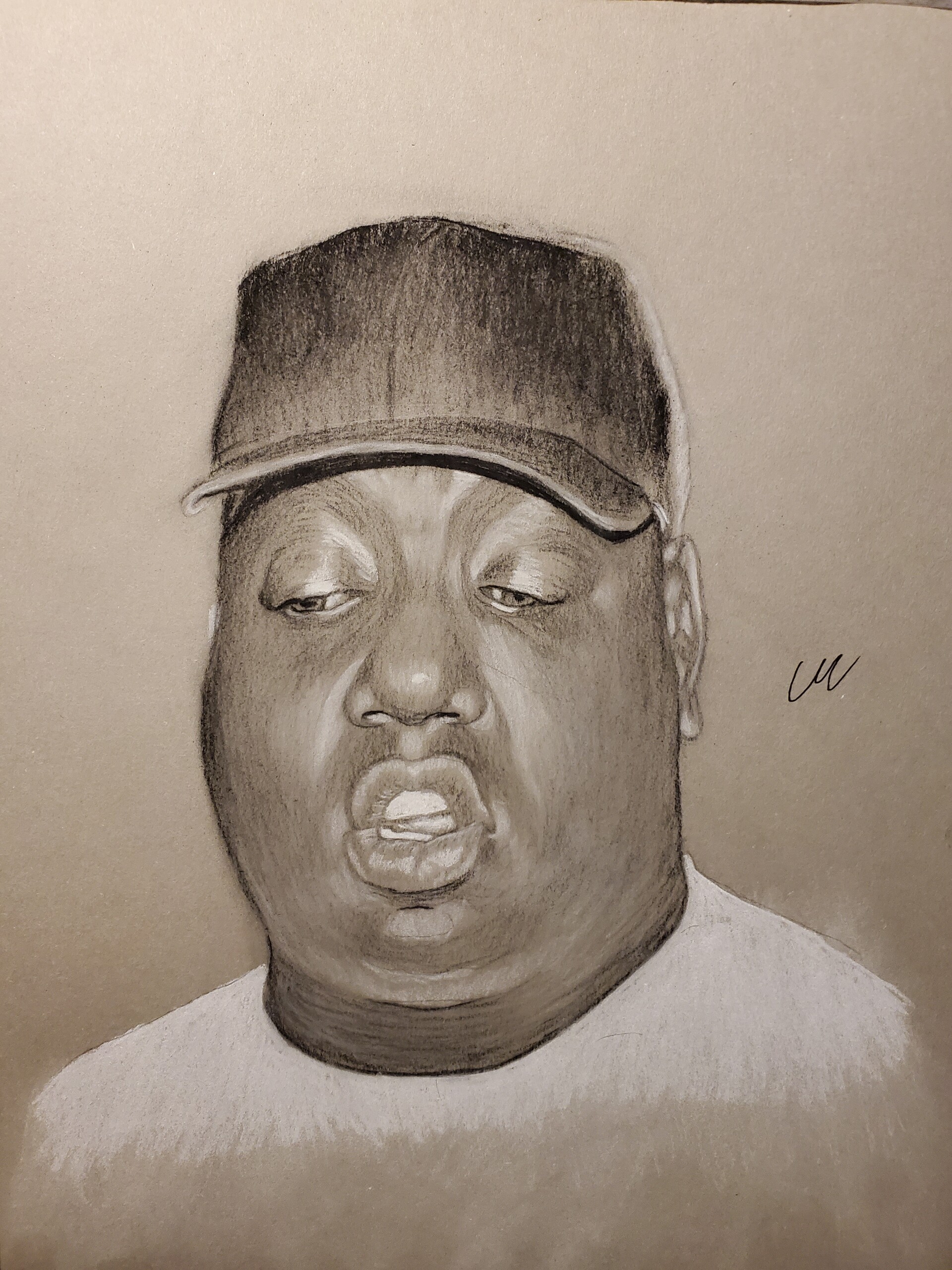 ArtStation - Biggie Portrait Practice