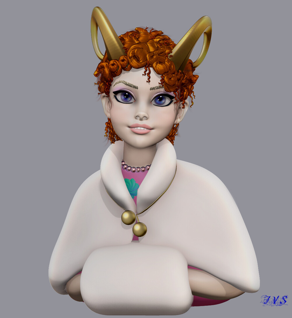 ArtStation - naive girl