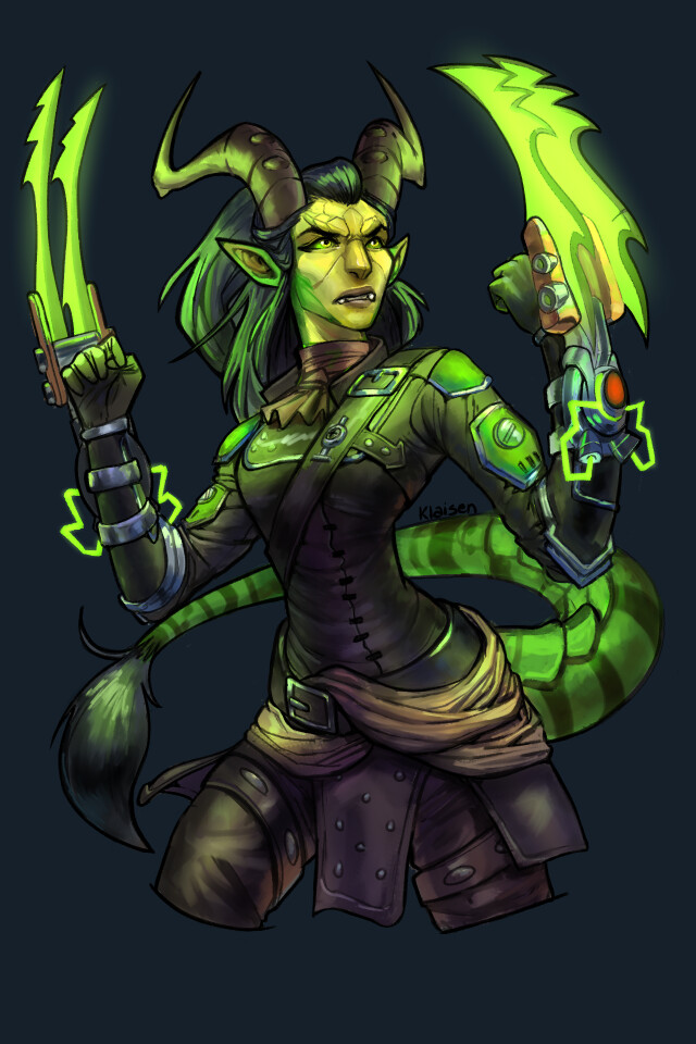 ArtStation - Commission - Wildstar Draken