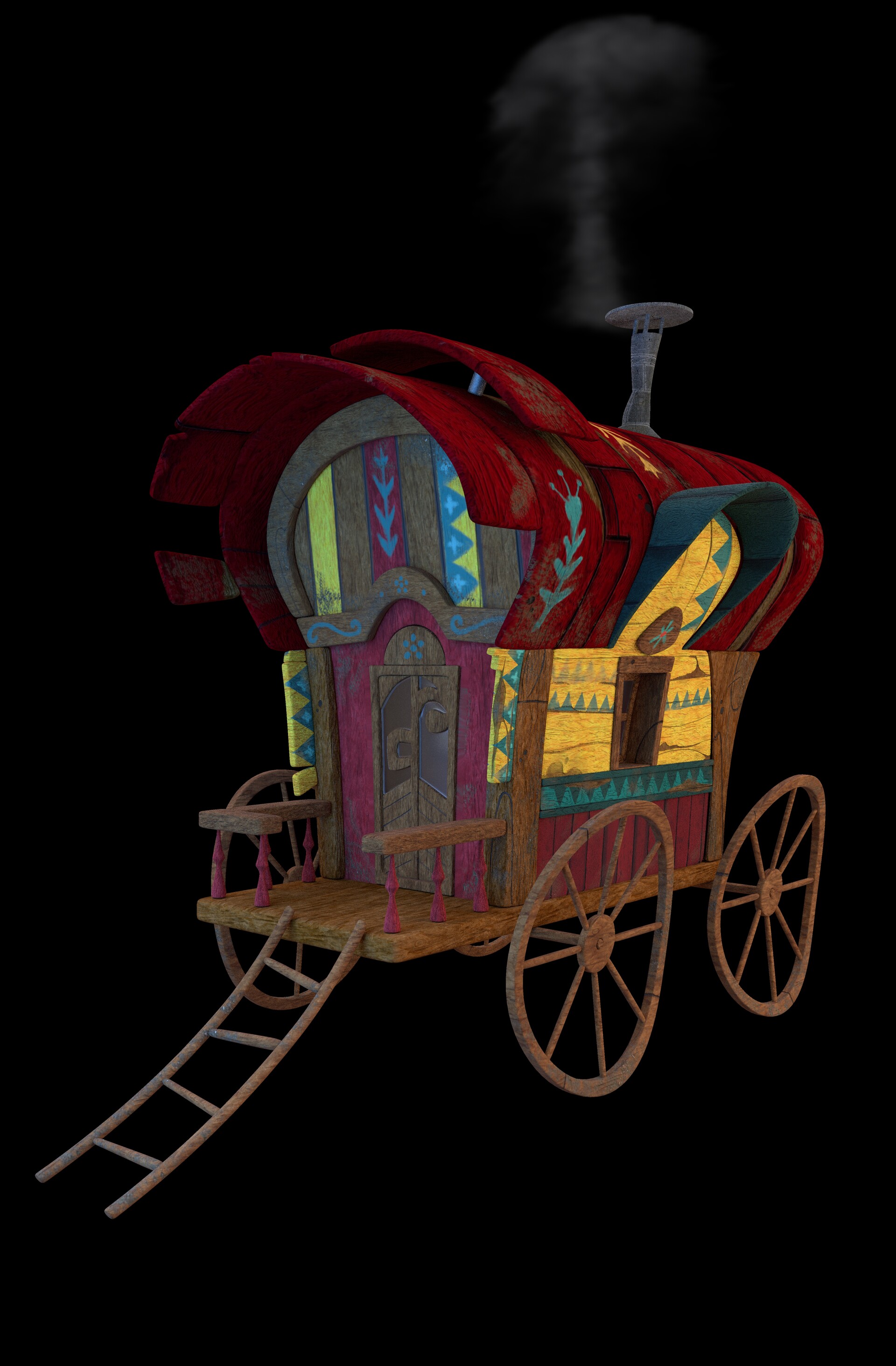 ArtStation - Gypsy Caravan