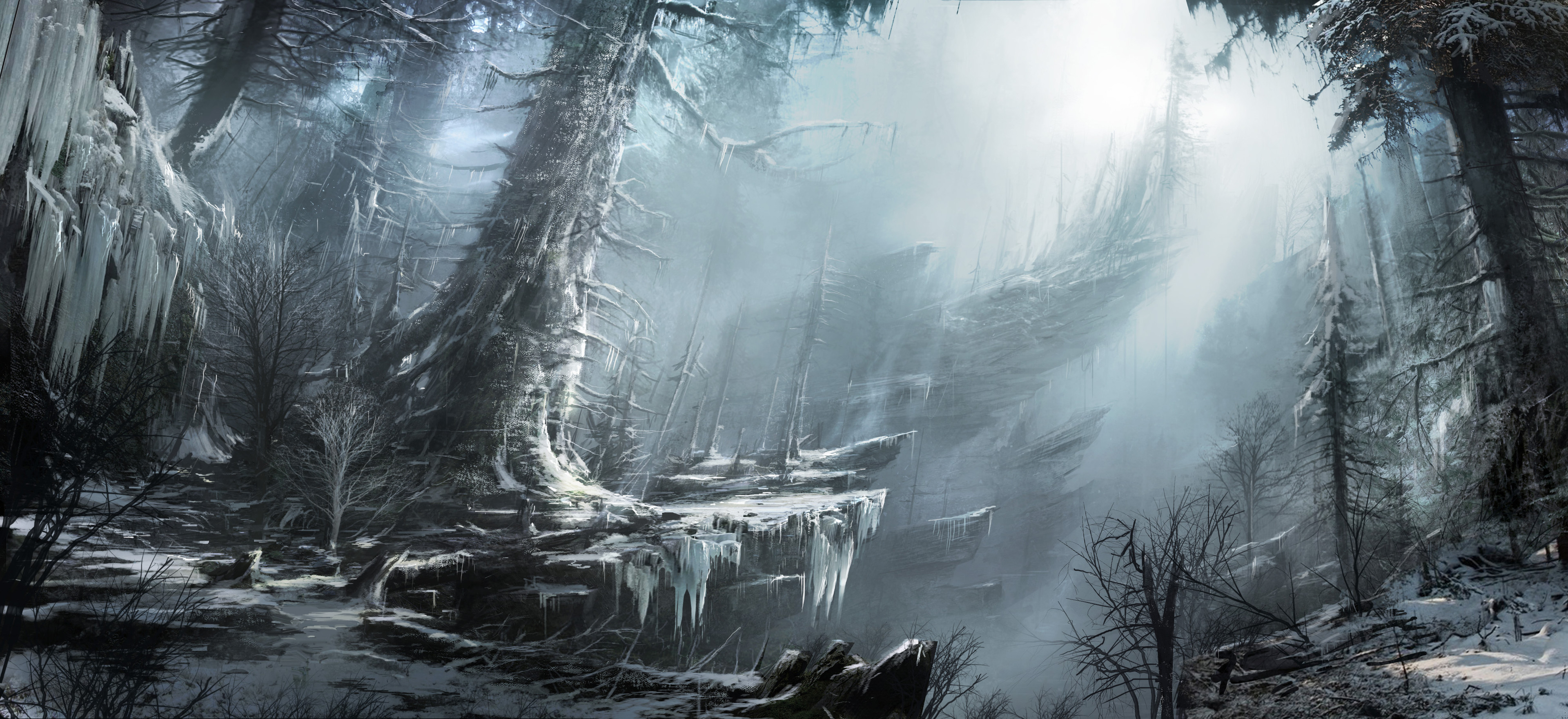 Eric Gagnon - Dark forest environment