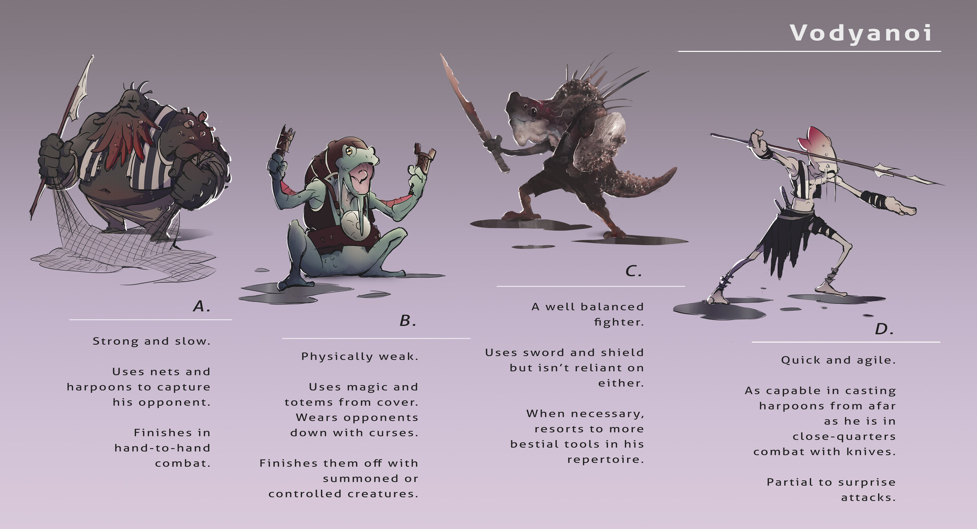 ArtStation - Vodyanoi Concept