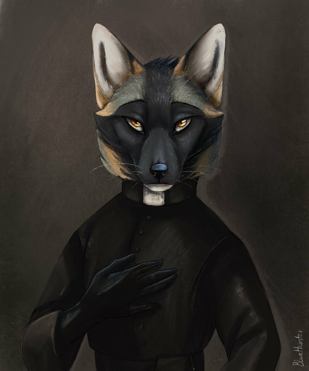 ArtStation - Painted Portrait - The Priest