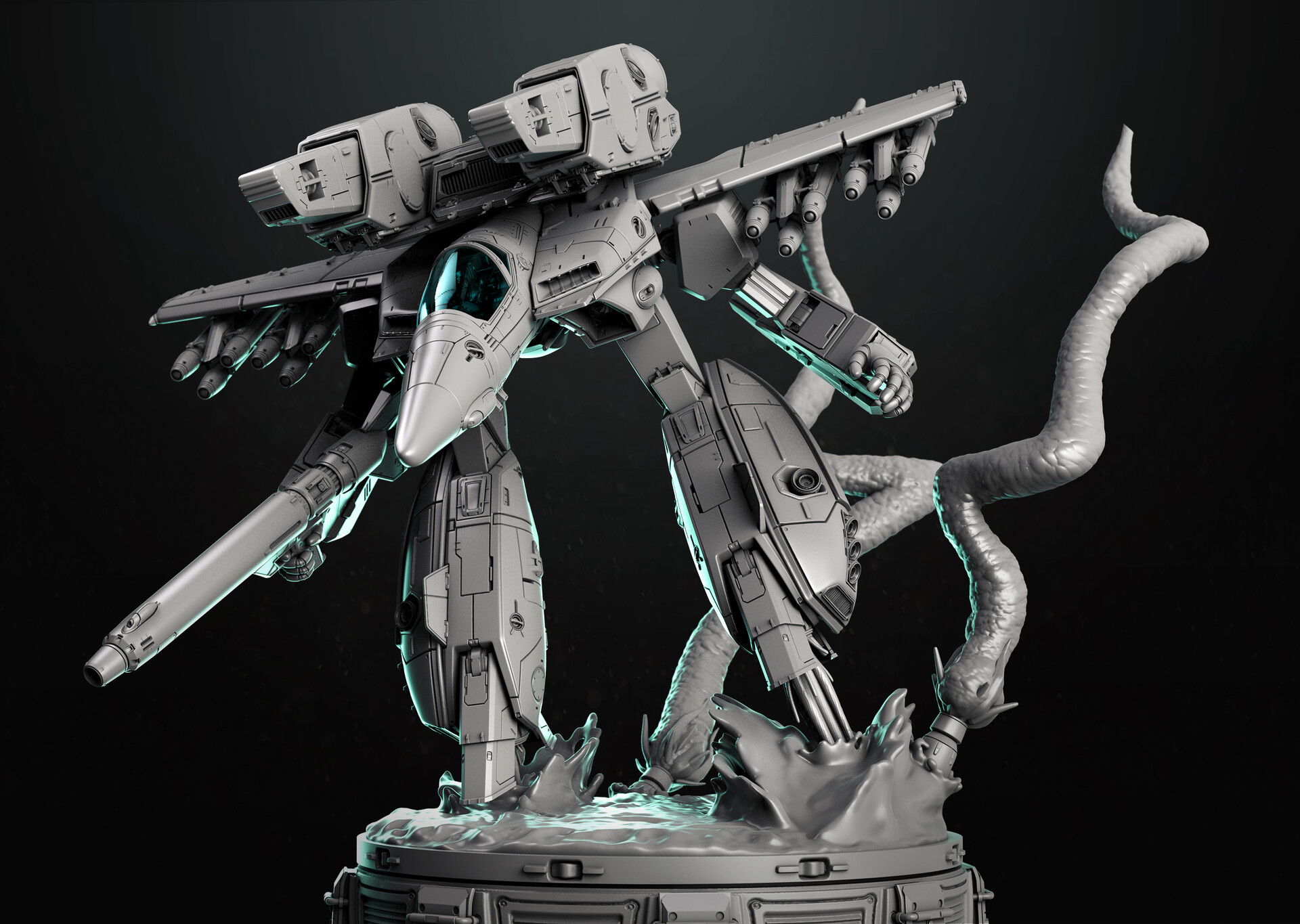 Christopher Cao - VF-1J Officers Veritech Guardian Mode - Prime 1 ...