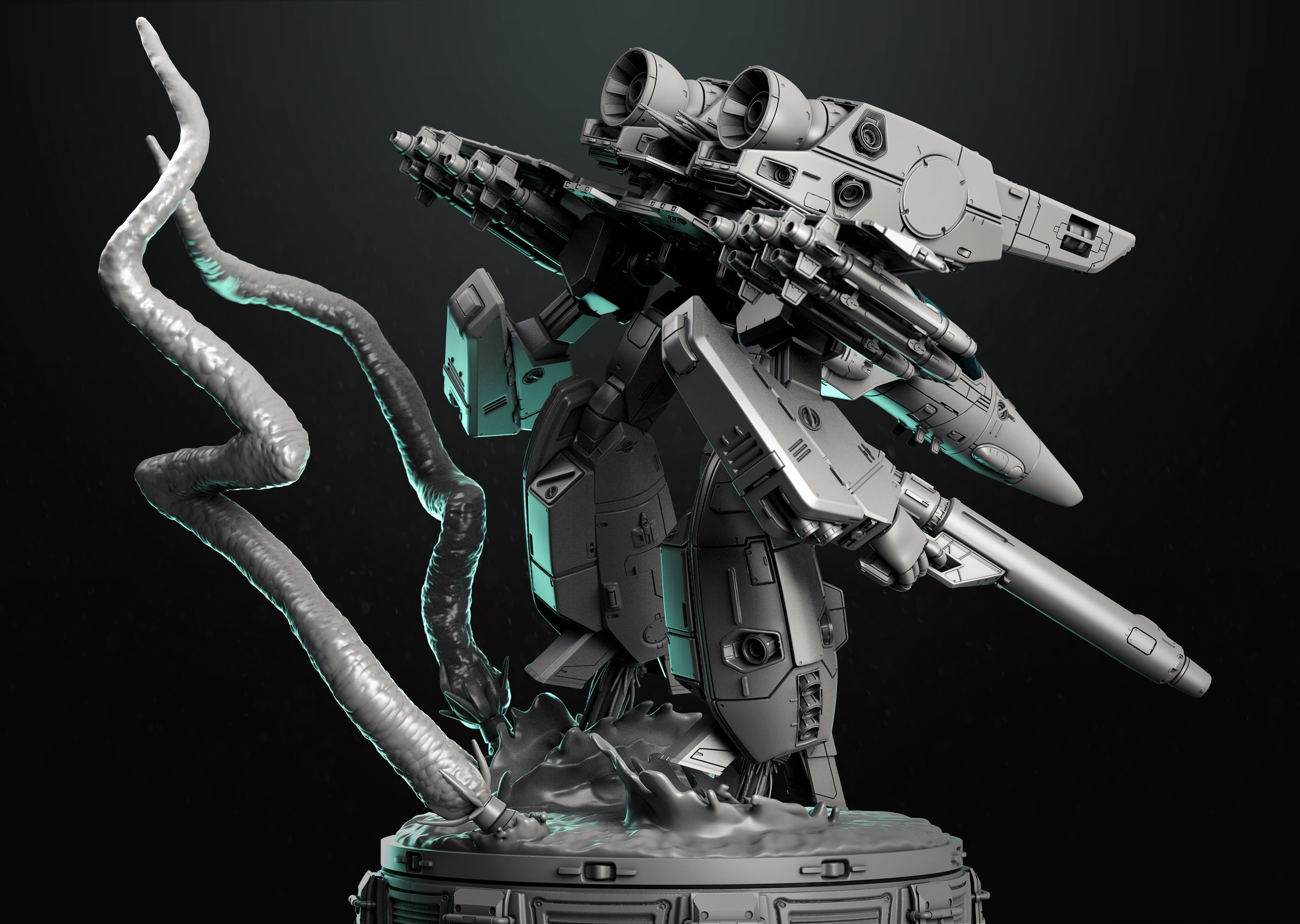 Christopher Cao - VF-1J Officers Veritech Guardian Mode - Prime 1 ...