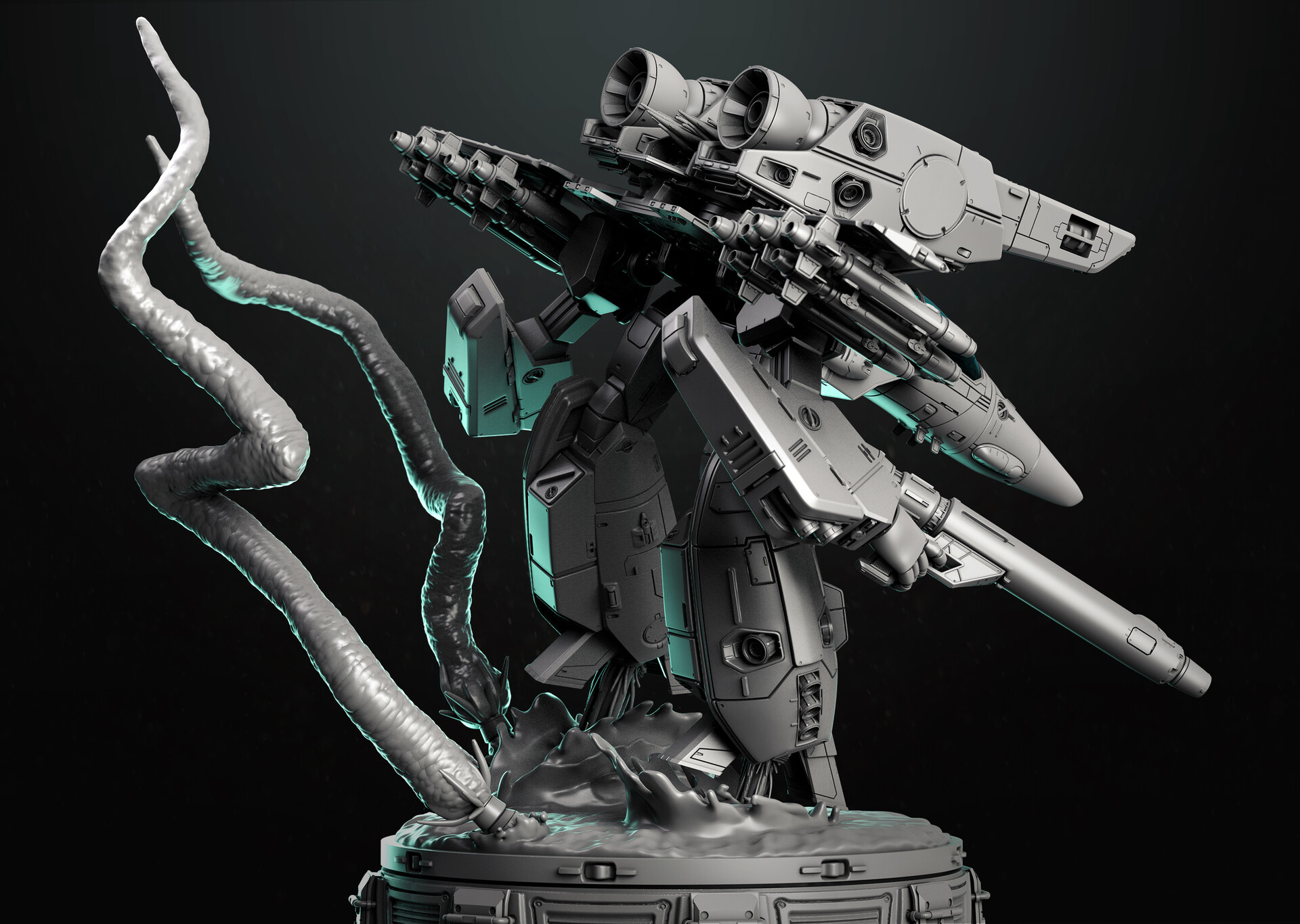 Christopher Cao - VF-1J Officers Veritech Guardian Mode - Prime 1 ...