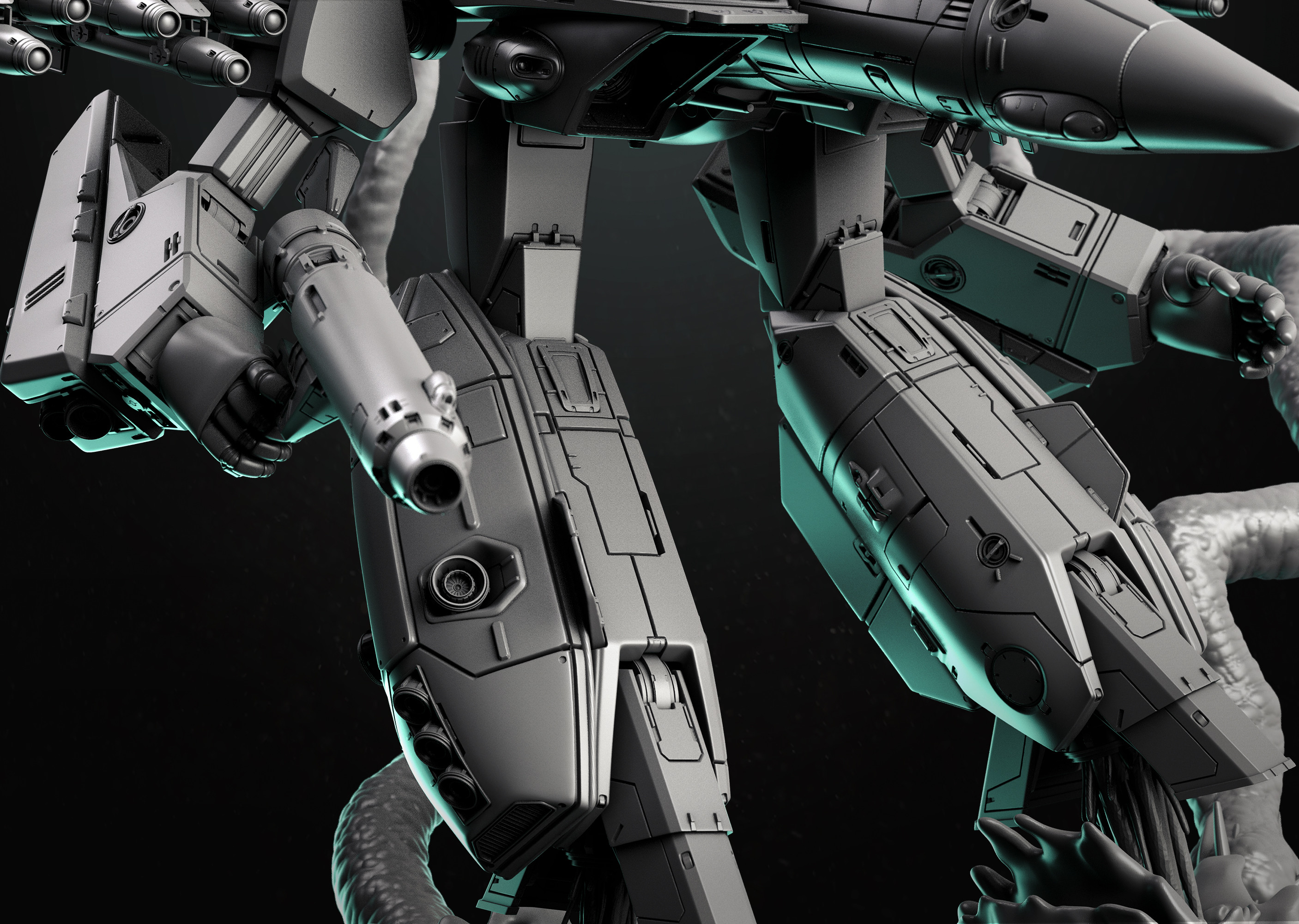 Christopher Cao - VF-1J Officers Veritech Guardian Mode - Prime 1 ...