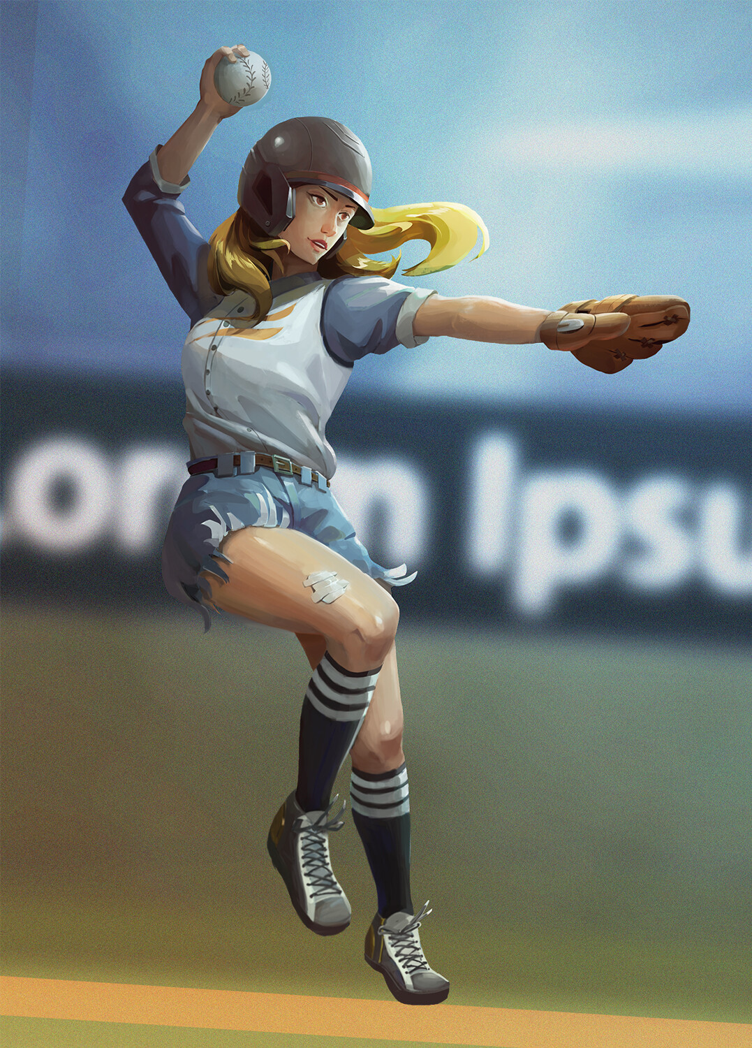 ArtStation - baseball