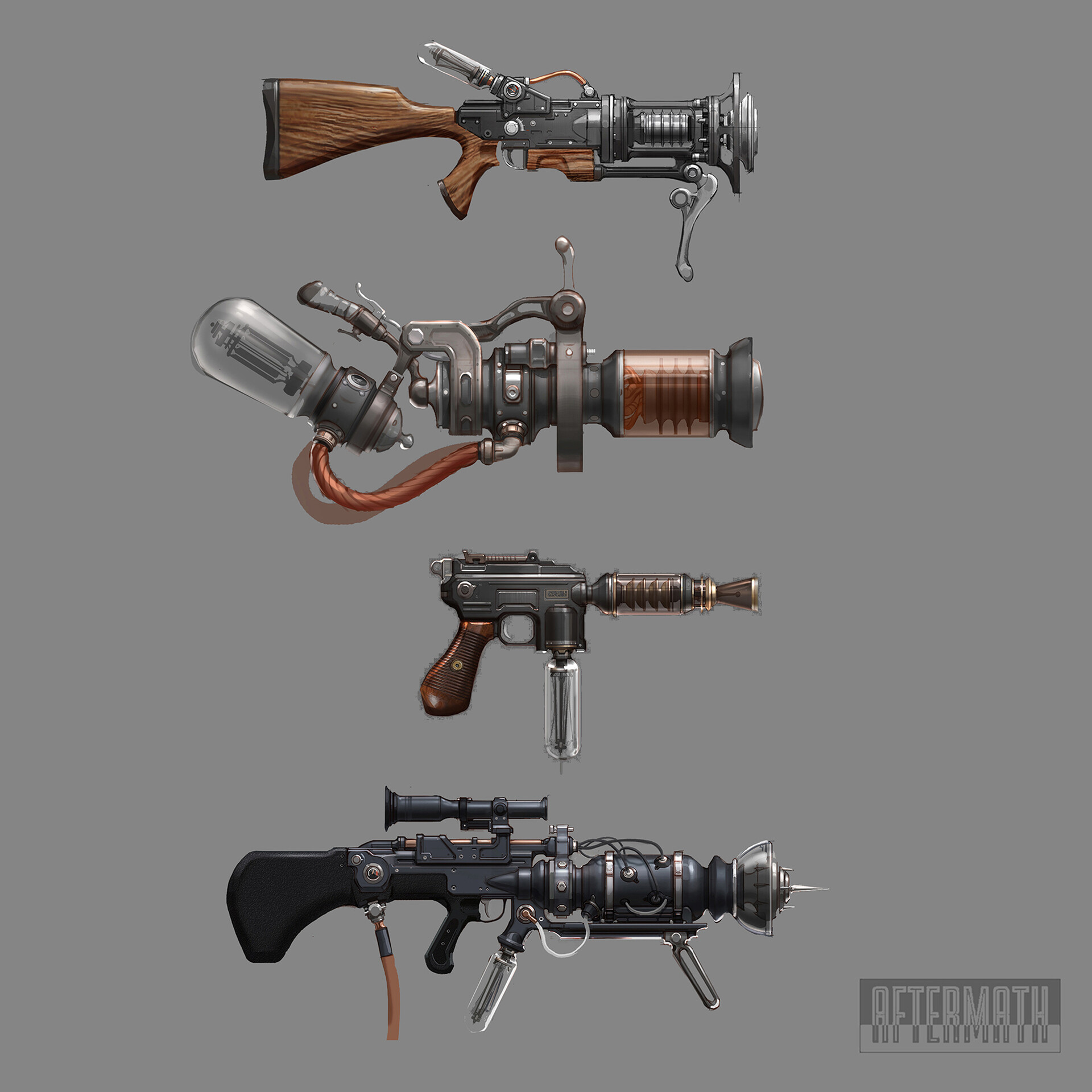 ArtStation - Ray Guns
