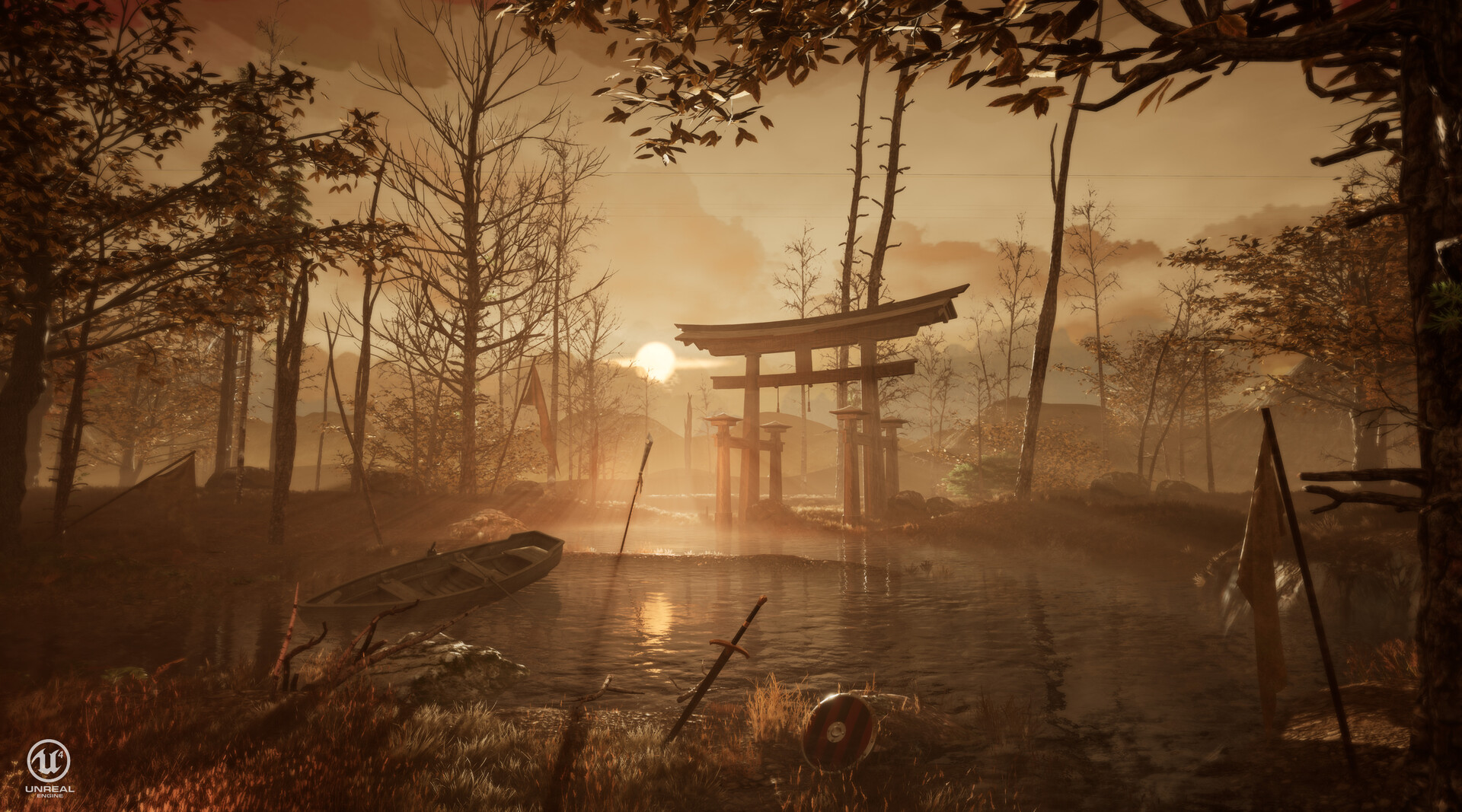 ArtStation - Sunset Battlefield