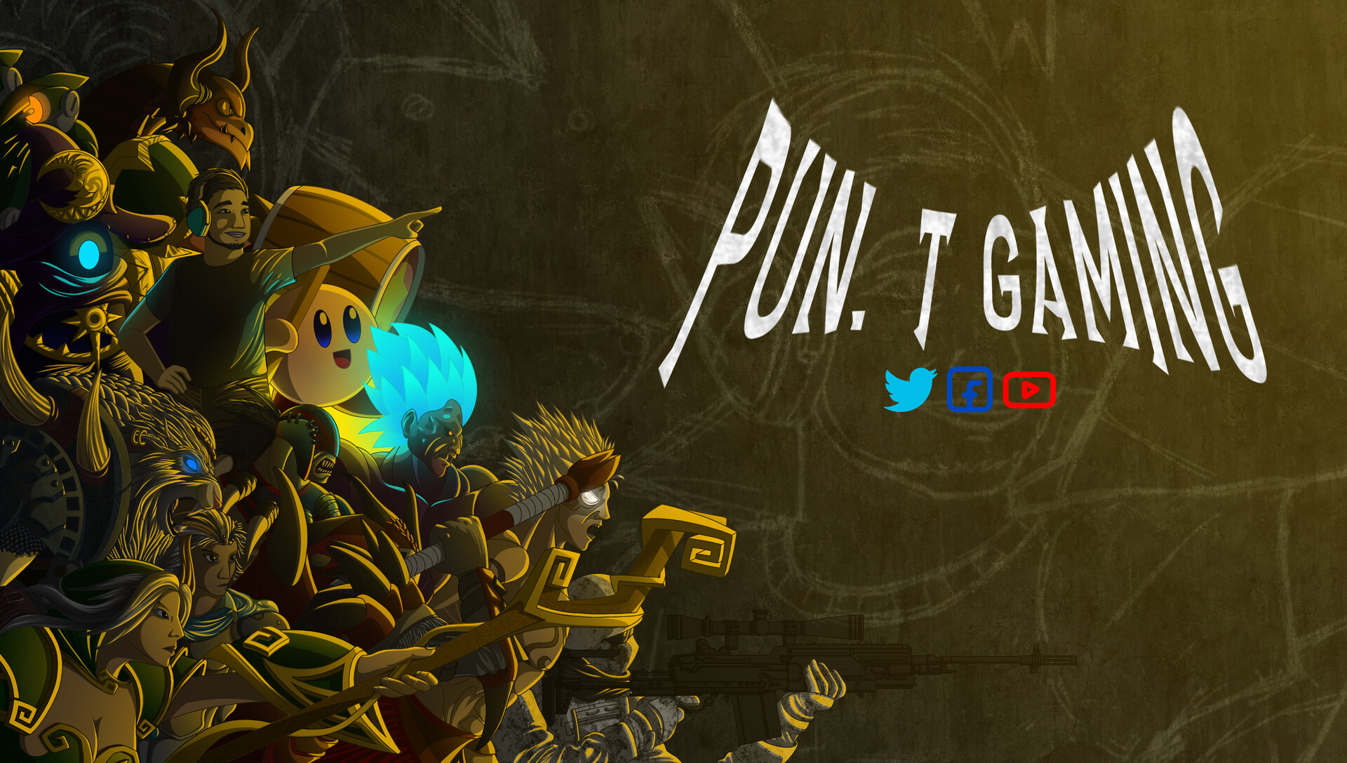 ArtStation - Cover Photo for Pun. T Gaming