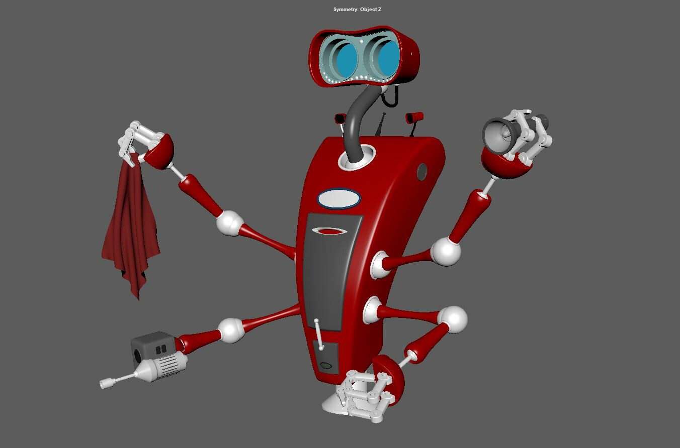 ArtStation - Cartoonish Robot