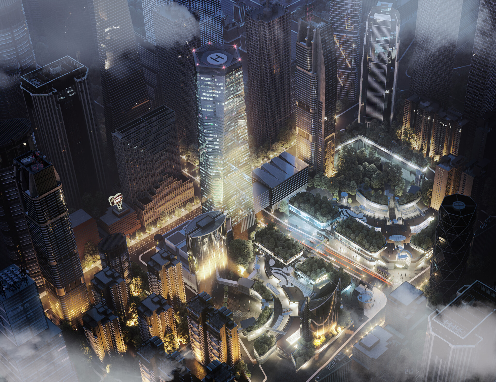 ArtStation - Galaxy Towers