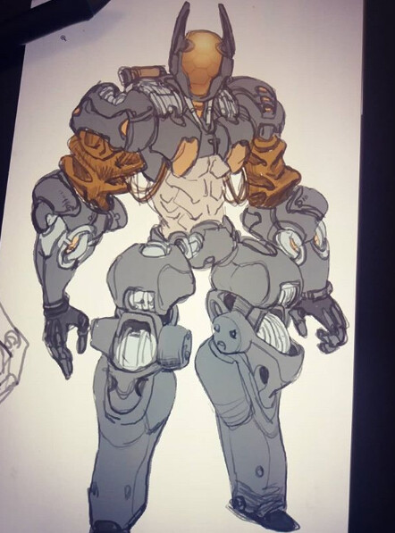 ArtStation - character mecha design