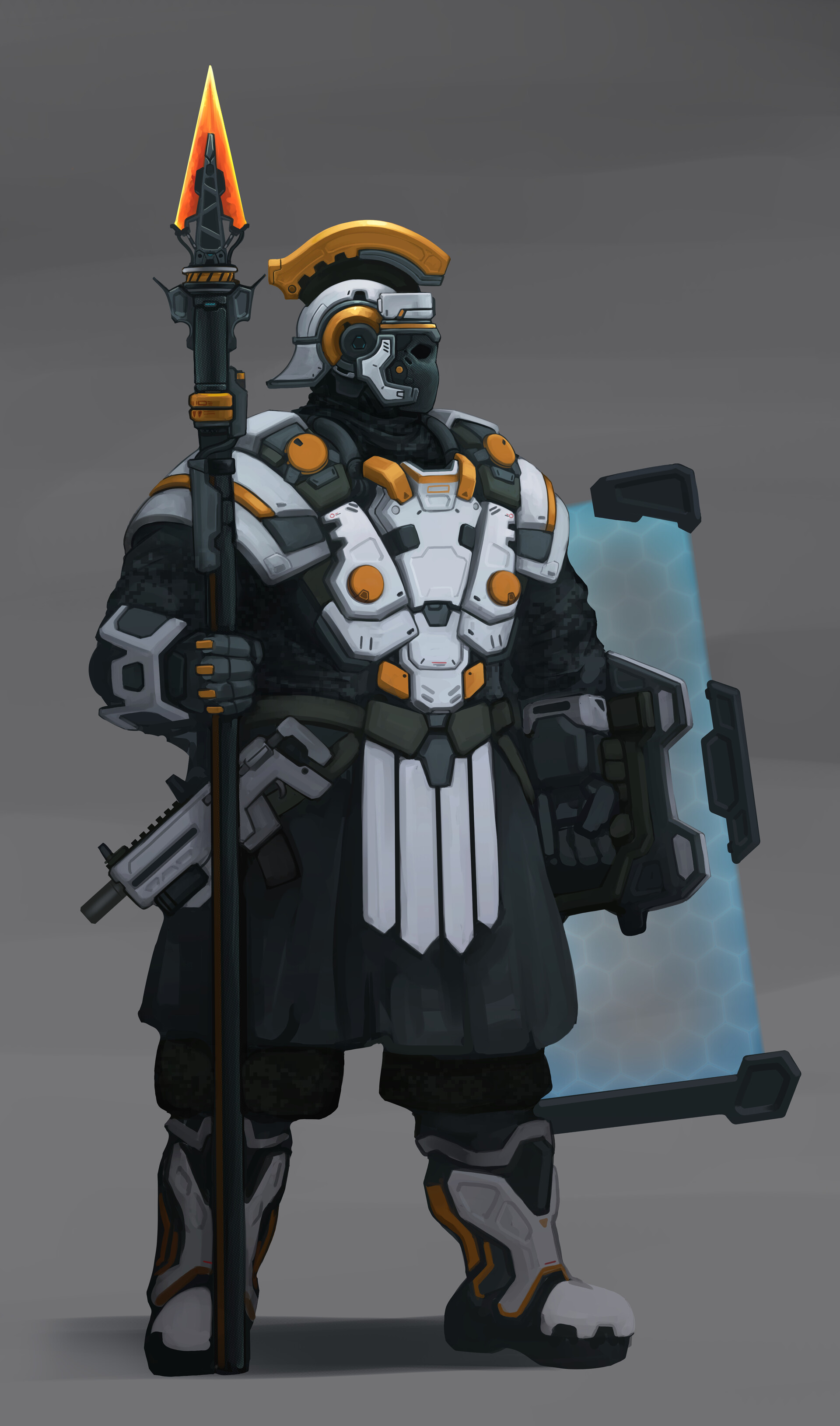 ArtStation - Roman-style Guards Concept