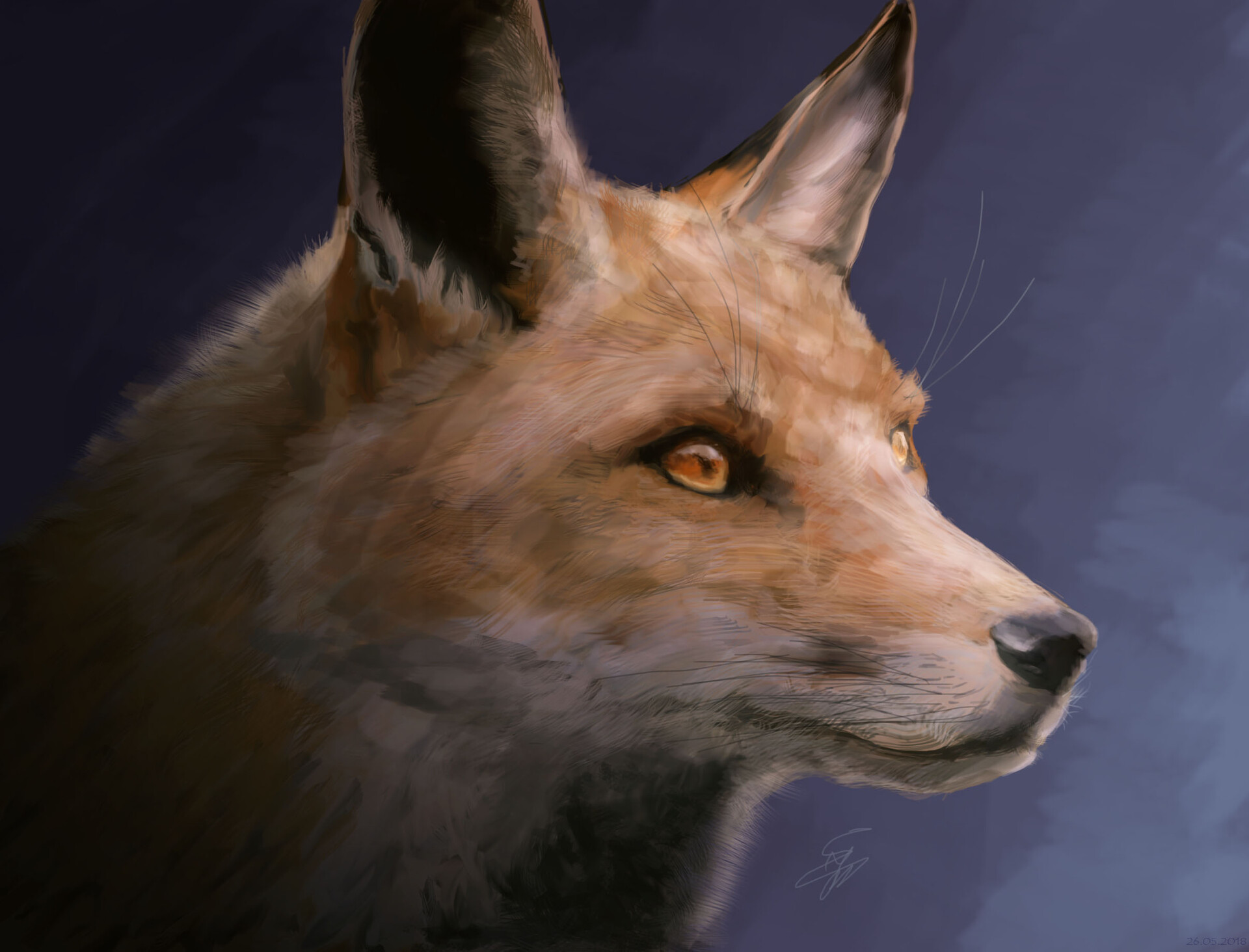 ArtStation - The Fox